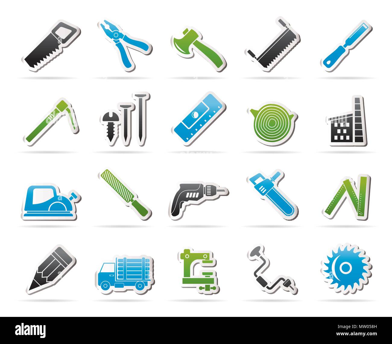 Logging truck Stock Vector Images - Alamy