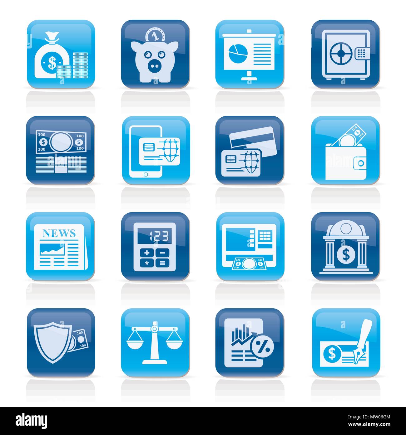 Financial Services Icon Vector