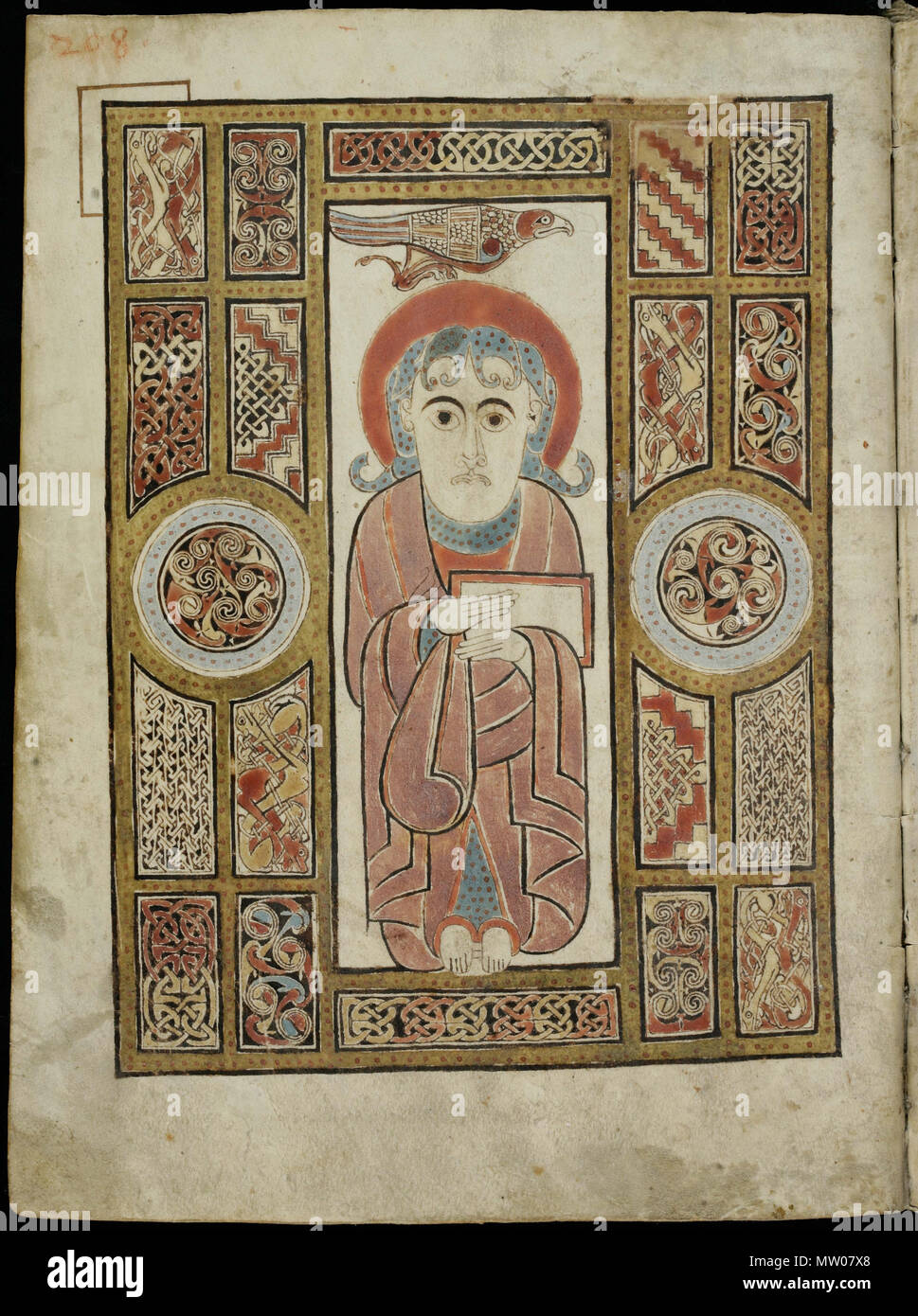 St gall gospels hi-res stock photography and images - Alamy