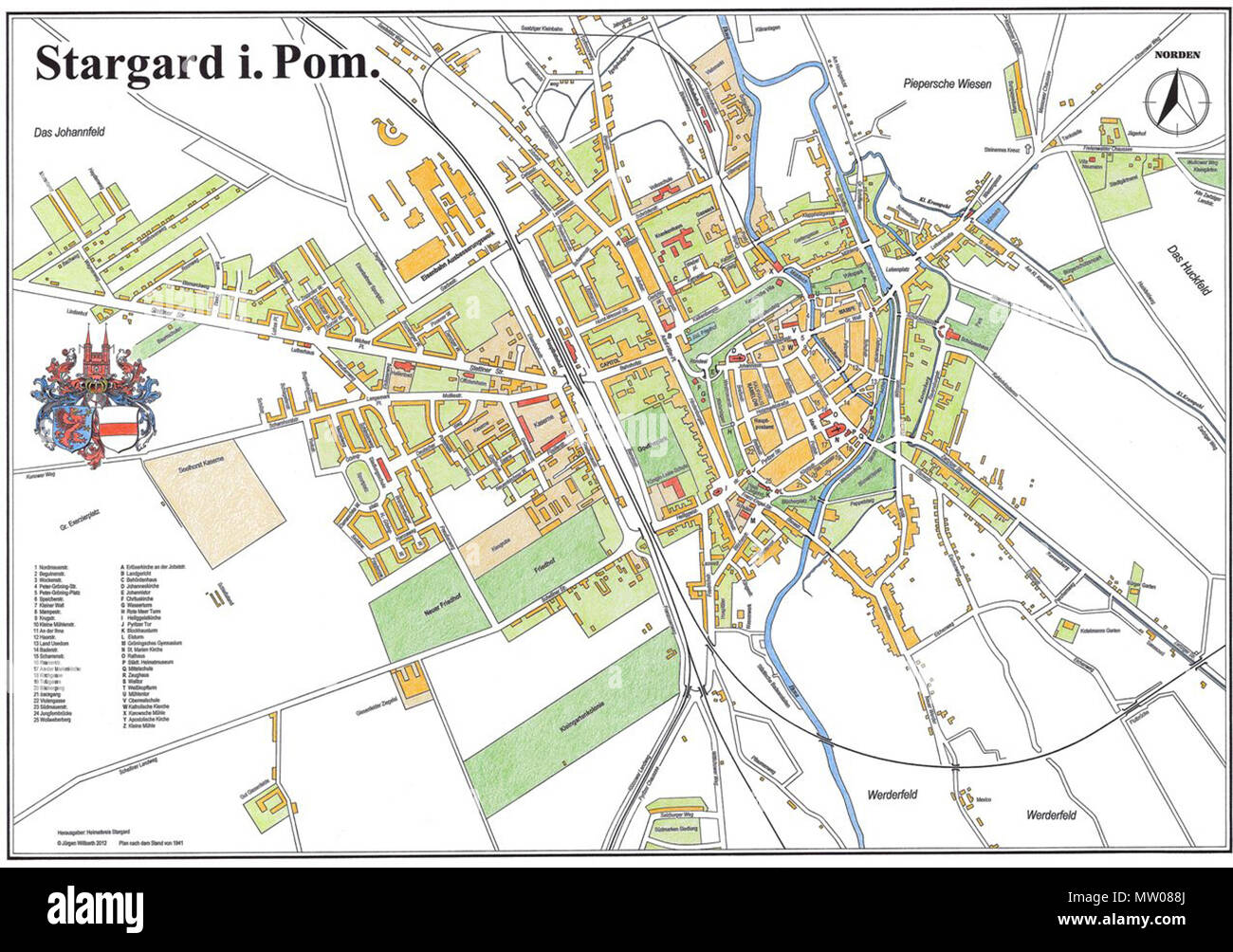 . Polski: Stadtplan Garnizonu Stargard z 1941 . 9 January 2016. Unknown ...