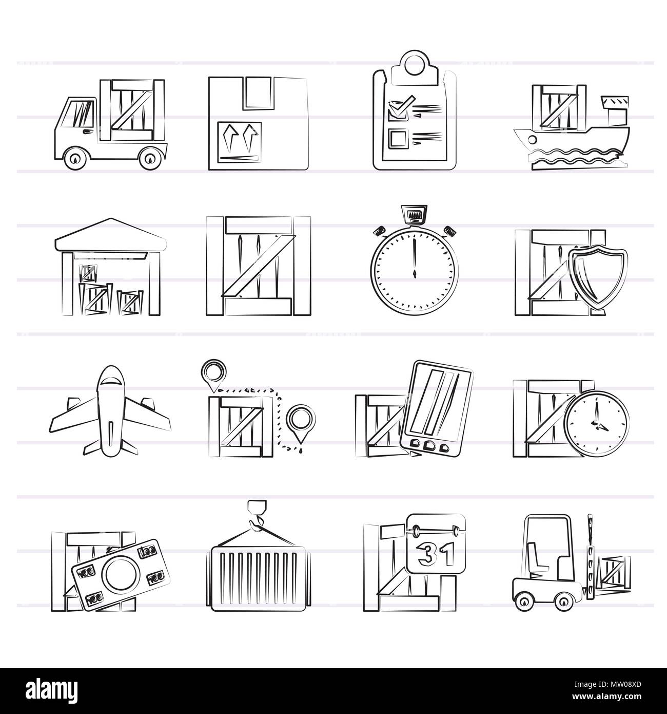 Phone case vector vectors Black and White Stock Photos & Images - Alamy