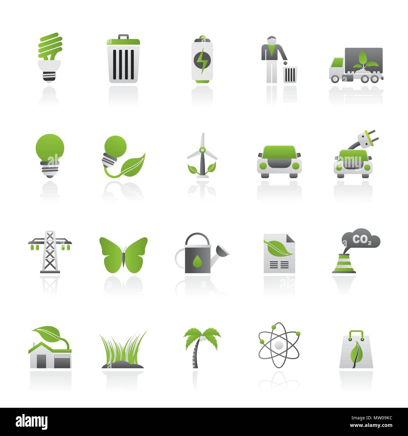 Ecology, Environment and nature icons 1 - vector icon set Stock Vector ...