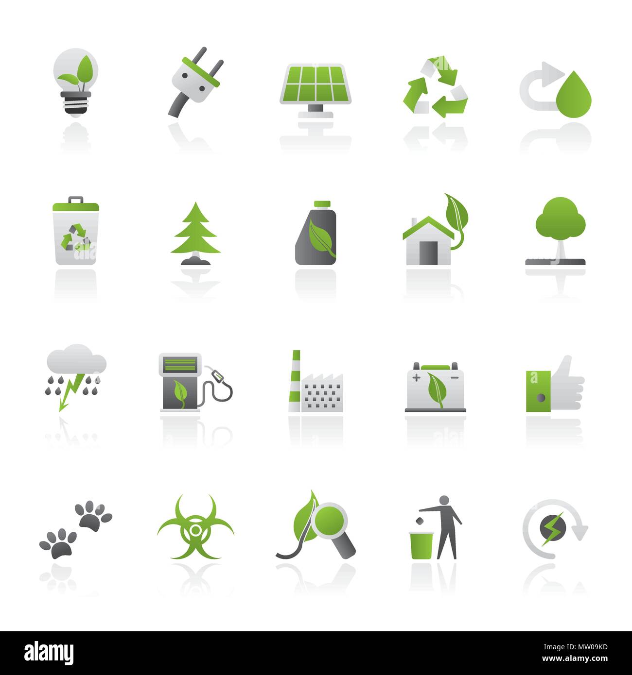 Threat to environment Stock Vector Images - Alamy