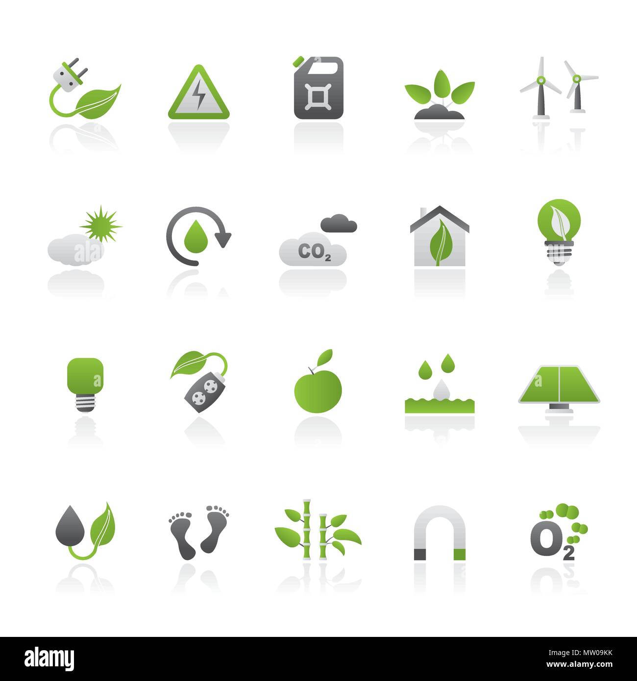 Ecology Icon Set 3 Ecology Flat Icon Set High Res Vector Graphic