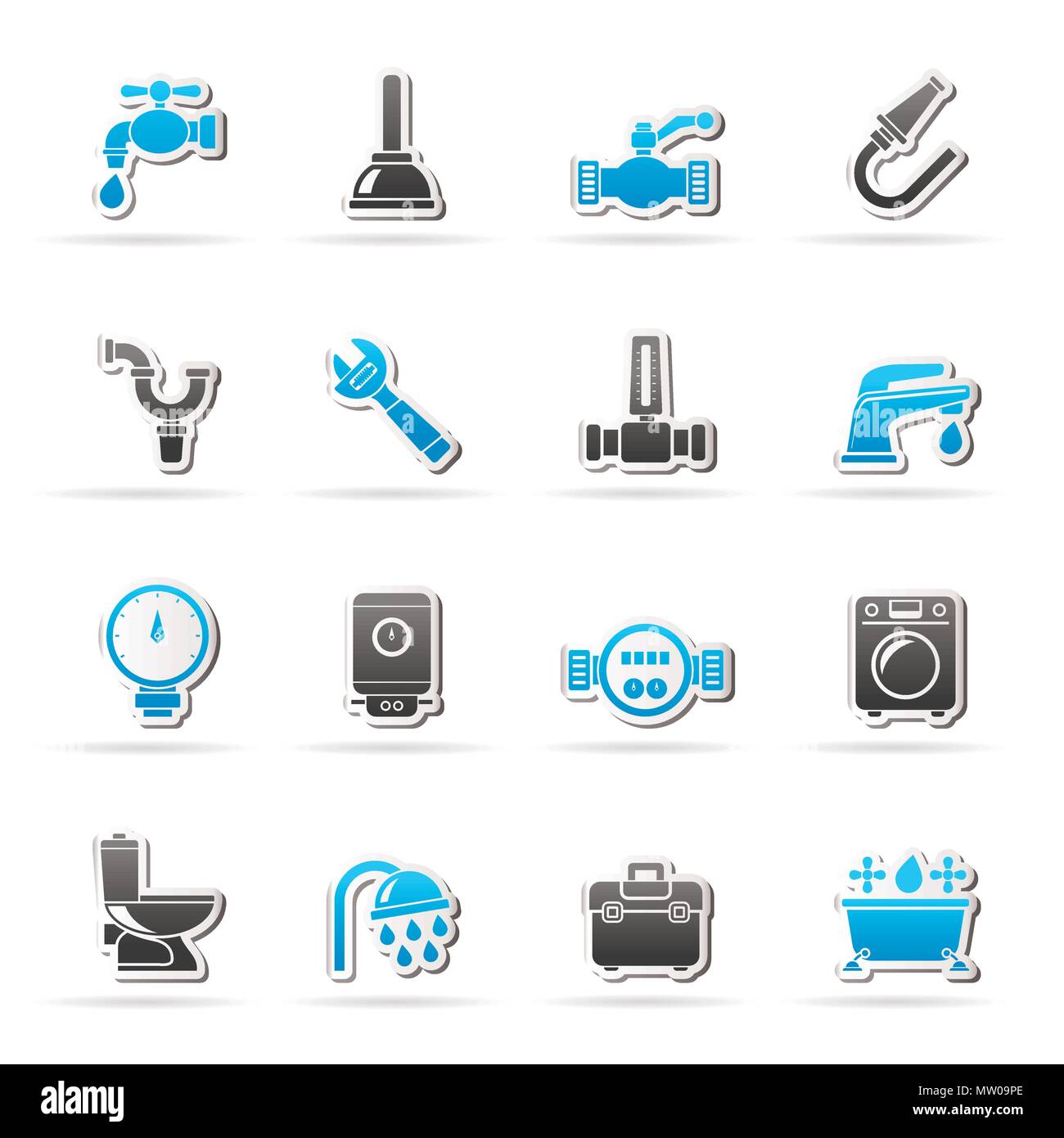 Faucet fountain Stock Vector Images - Alamy