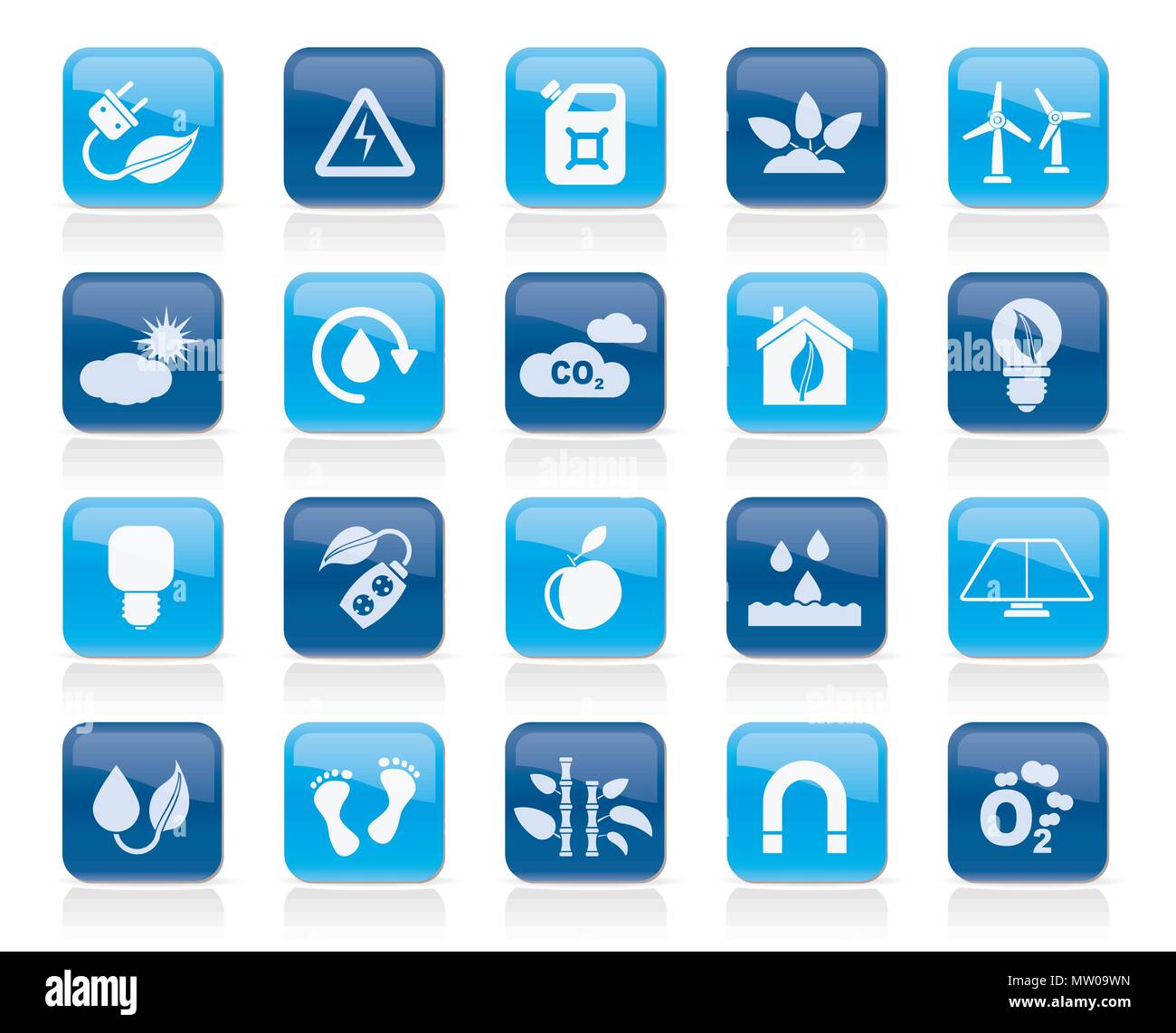 Ecology, Environment and nature icons 3 - vector icon set Stock Vector ...