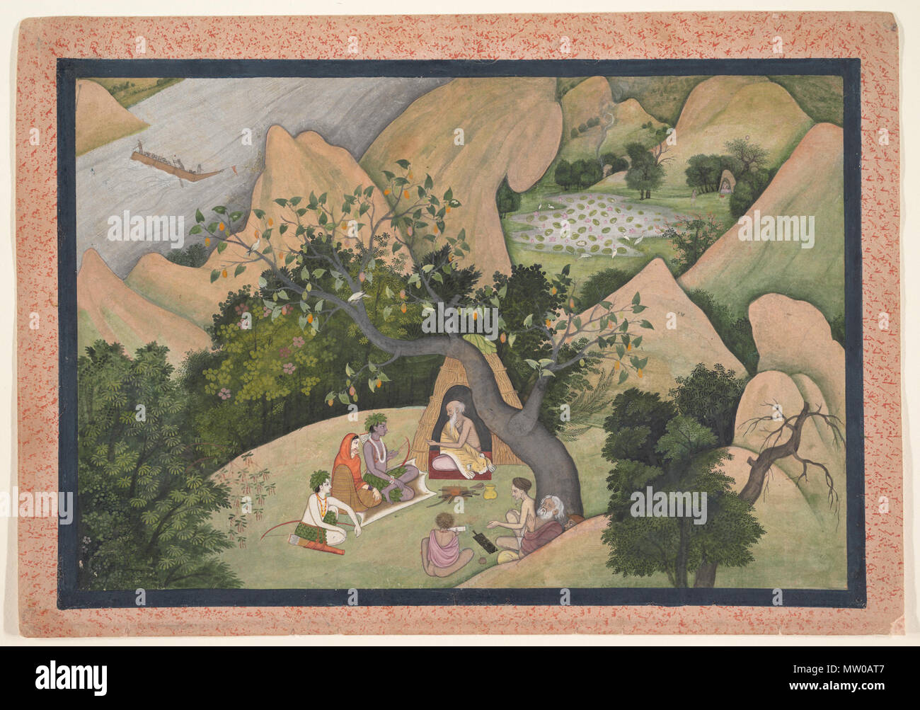 Ramayana sita painting hi-res stock photography and images - Alamy