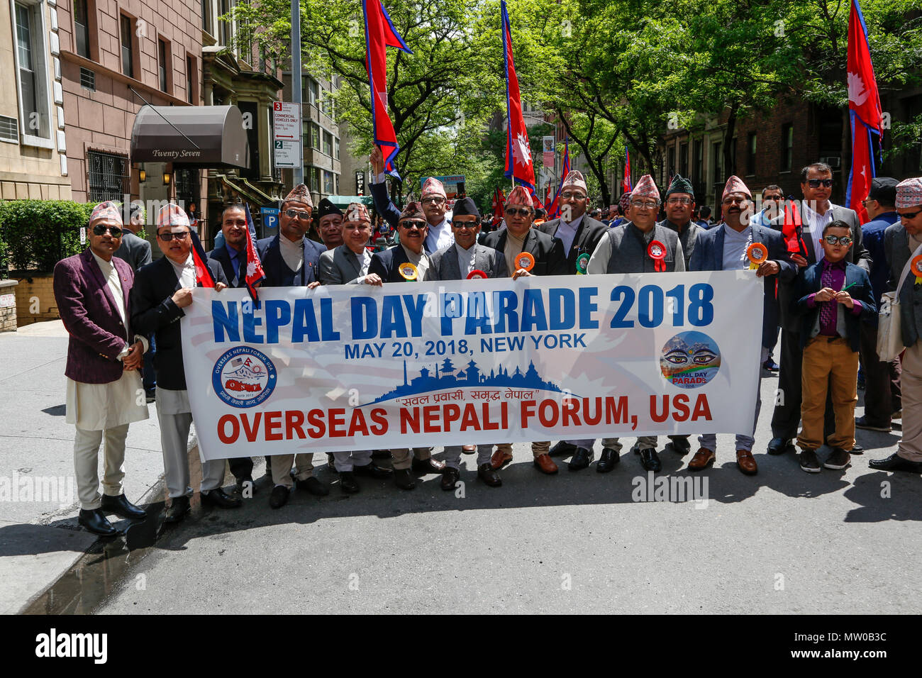 Nepal Day Parade 2018 in New York City Stock Photo - Alamy