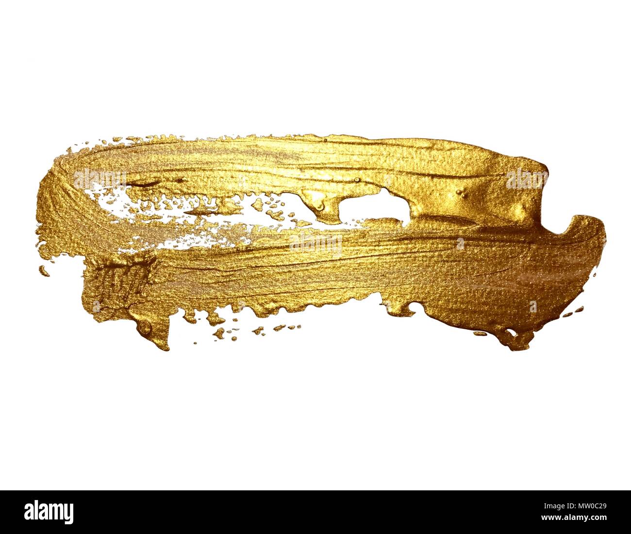 Gold stroke Cut Out Stock Images & Pictures - Alamy