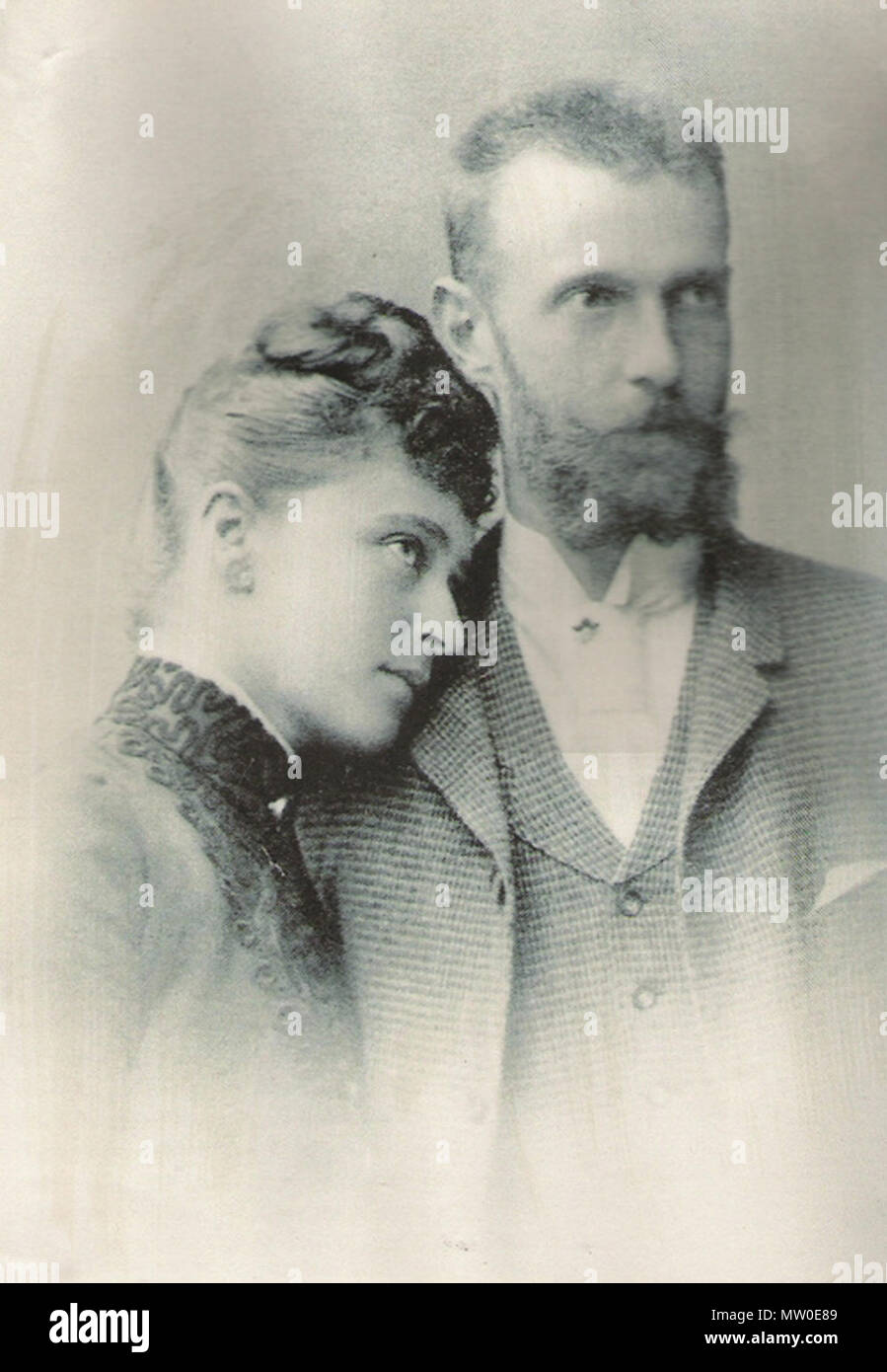 . Grand Duke Sergei Alexandrovich of Russia (d.1905) with his wife ...