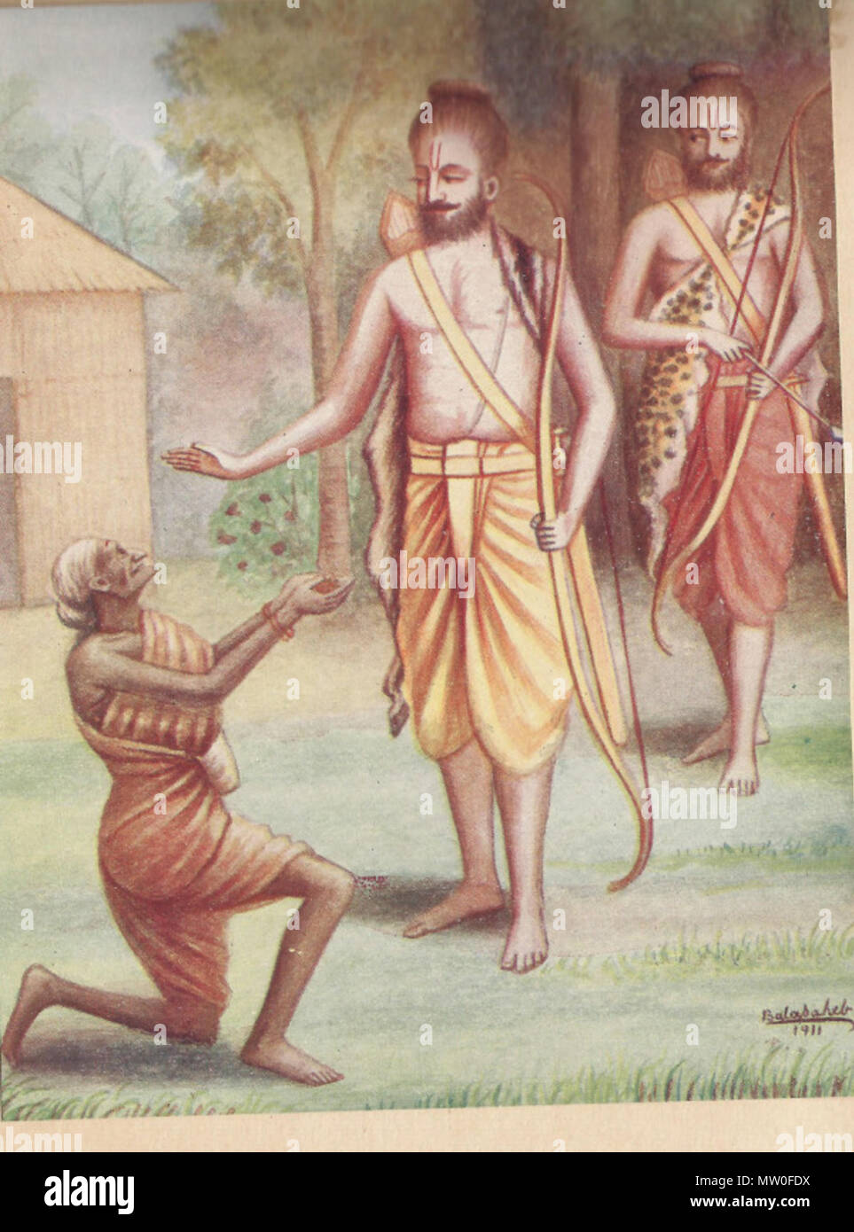 . Shabari's Hospitality . Rama and Laxman continue their search for ...