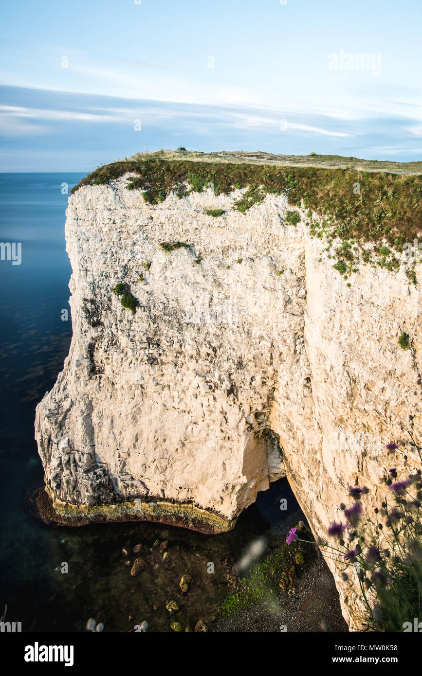Old Harry Rocks on the Jurassic Coast in Dorset. Also part of the South ...