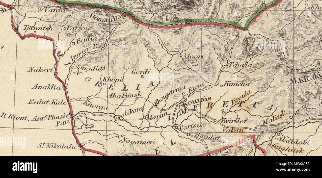 Map of europe in the 1830s hi-res stock photography and images - Alamy
