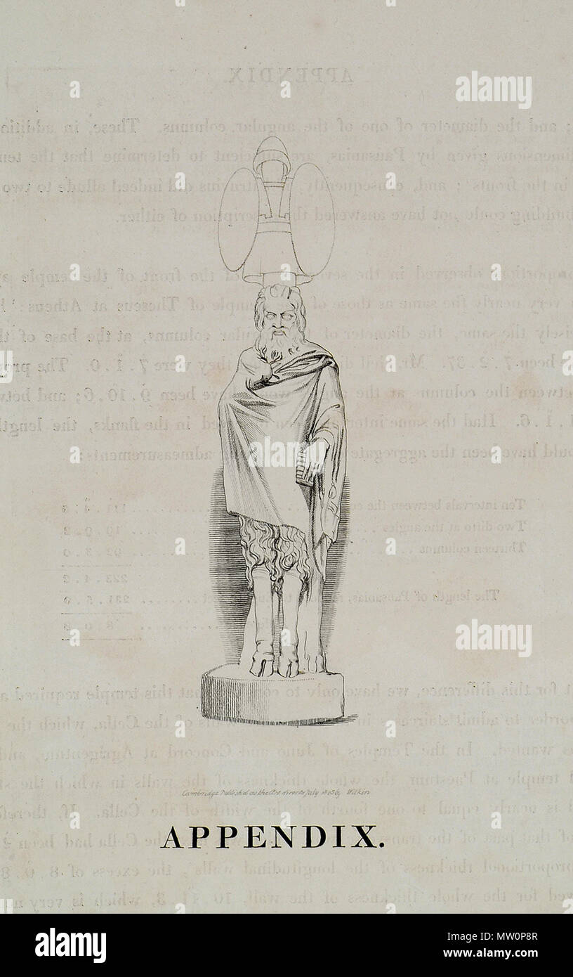 . English: William Wilkins. The Antiquities of Magna Graecia, London ...