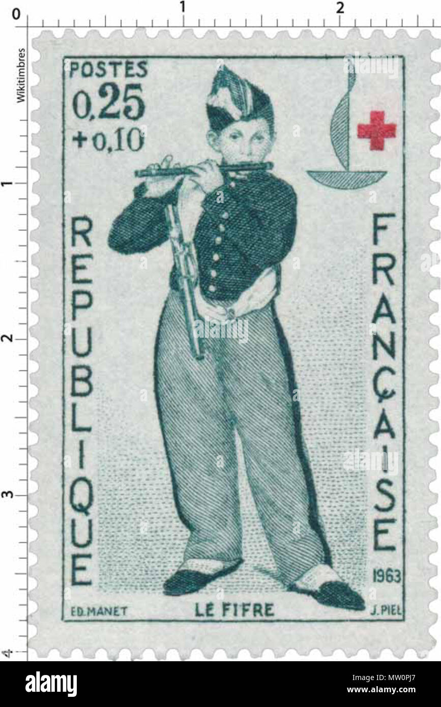 . Français : Le Fifre, célèbre tableau de Manet . 10 November 2012, 18: ...