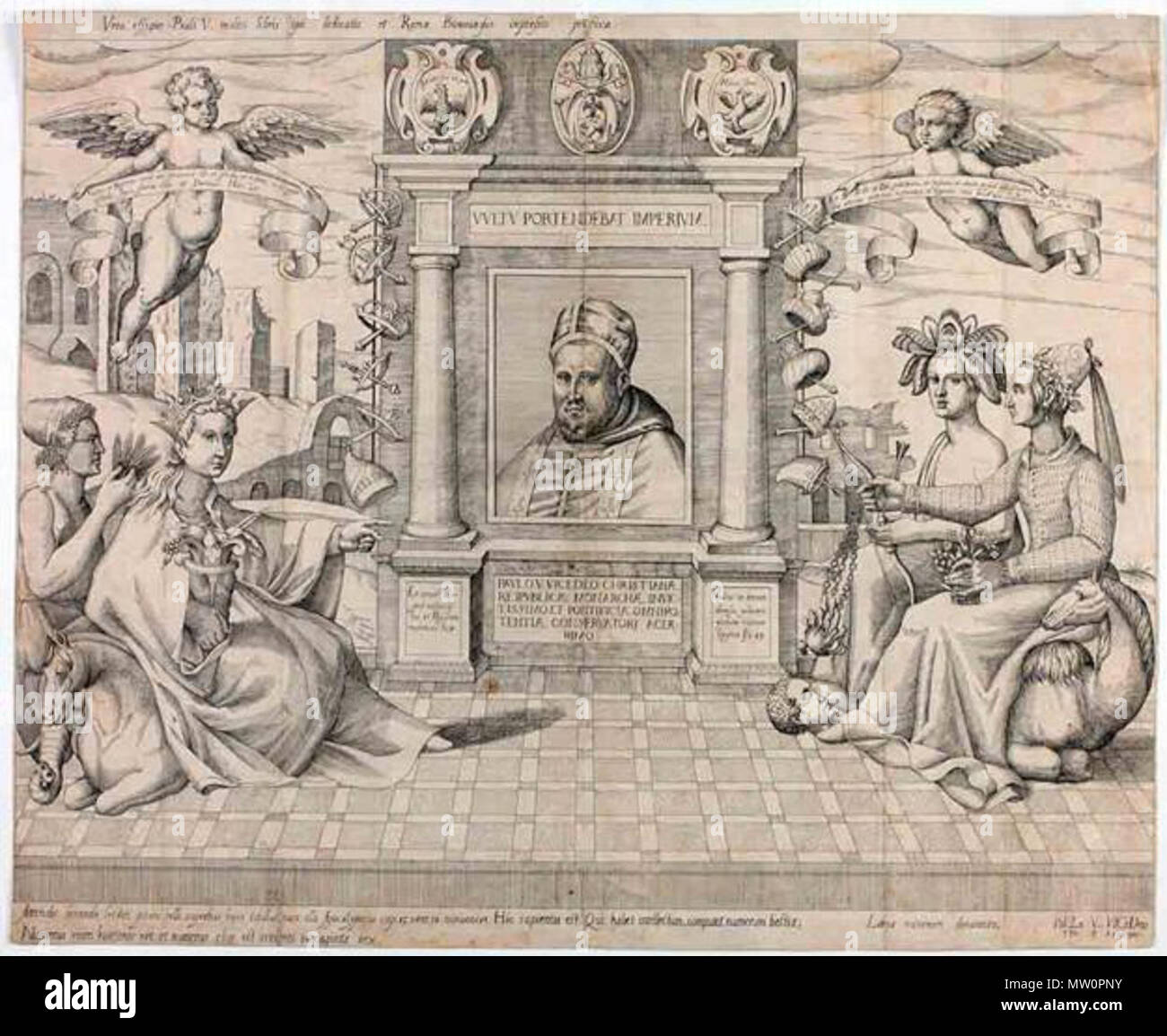 . English: Pope Paul V . 1 December 2008. Anonyme (1er quart 17e siècle ...