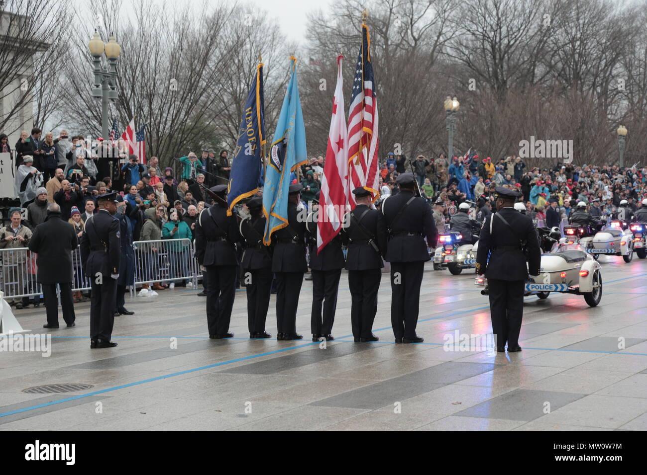 The 58th Presidential Inauguration parade for President Donald J. Trump ...
