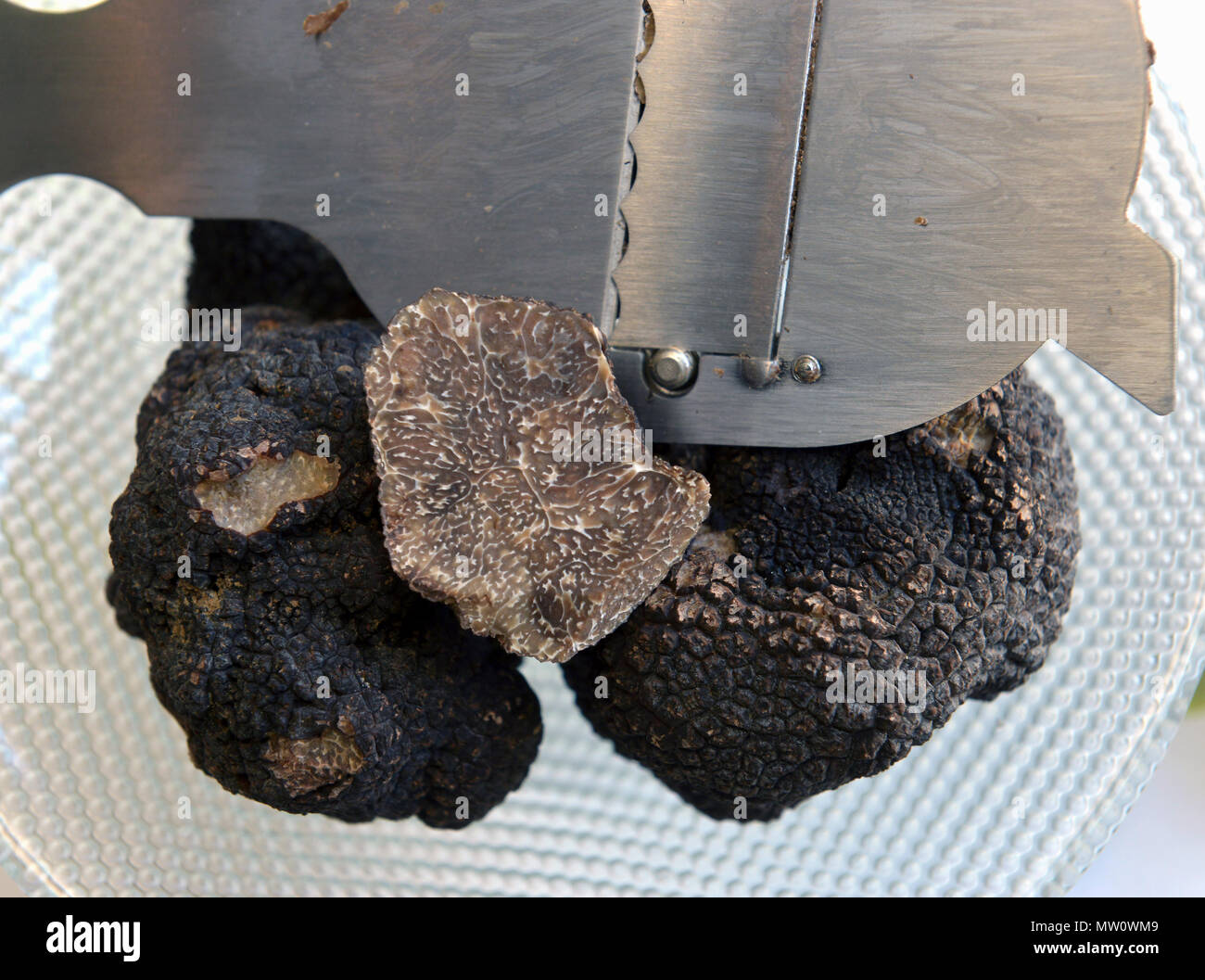 truffles and truffle grater cutting Stock Photo - Alamy