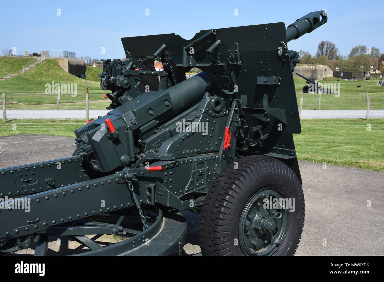 D-Day, German Merville Battery, WW II, Calvados, Normandy, France ...