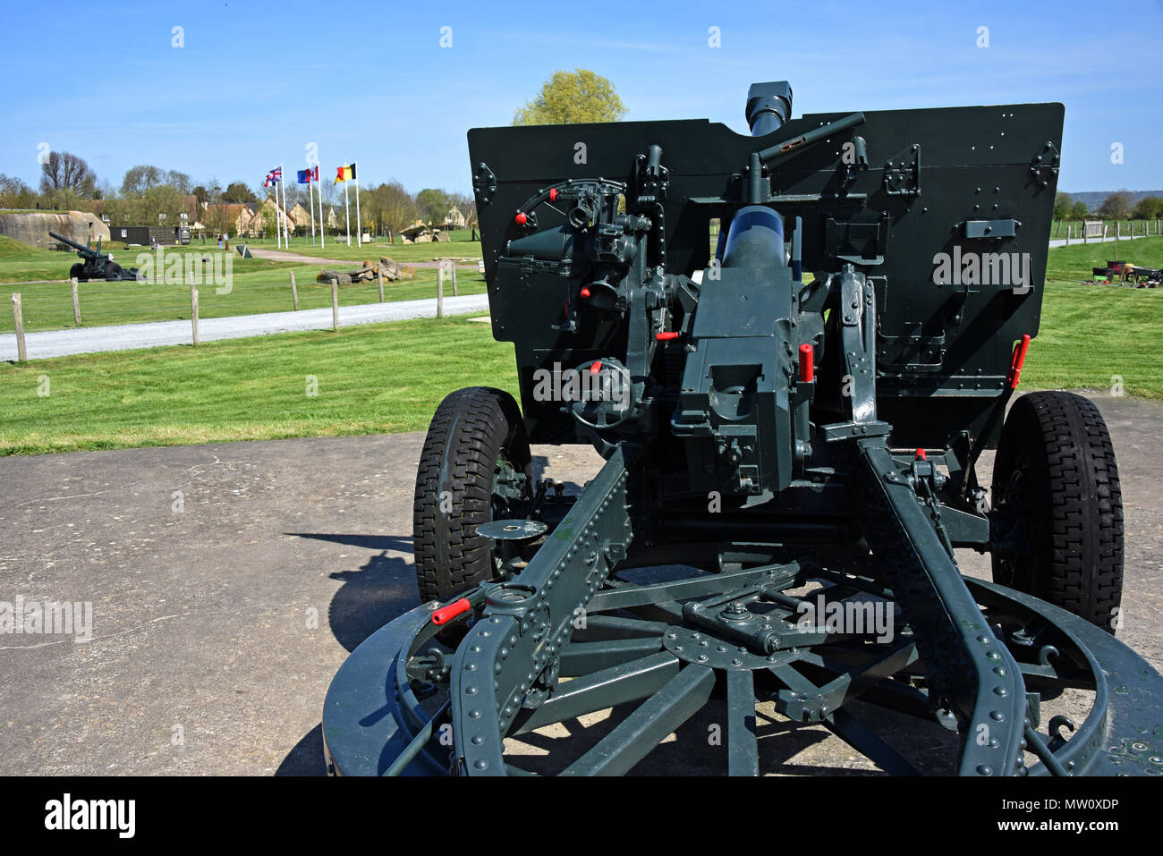 D-Day, German Merville Battery, WW II, Calvados, Normandy, France ...