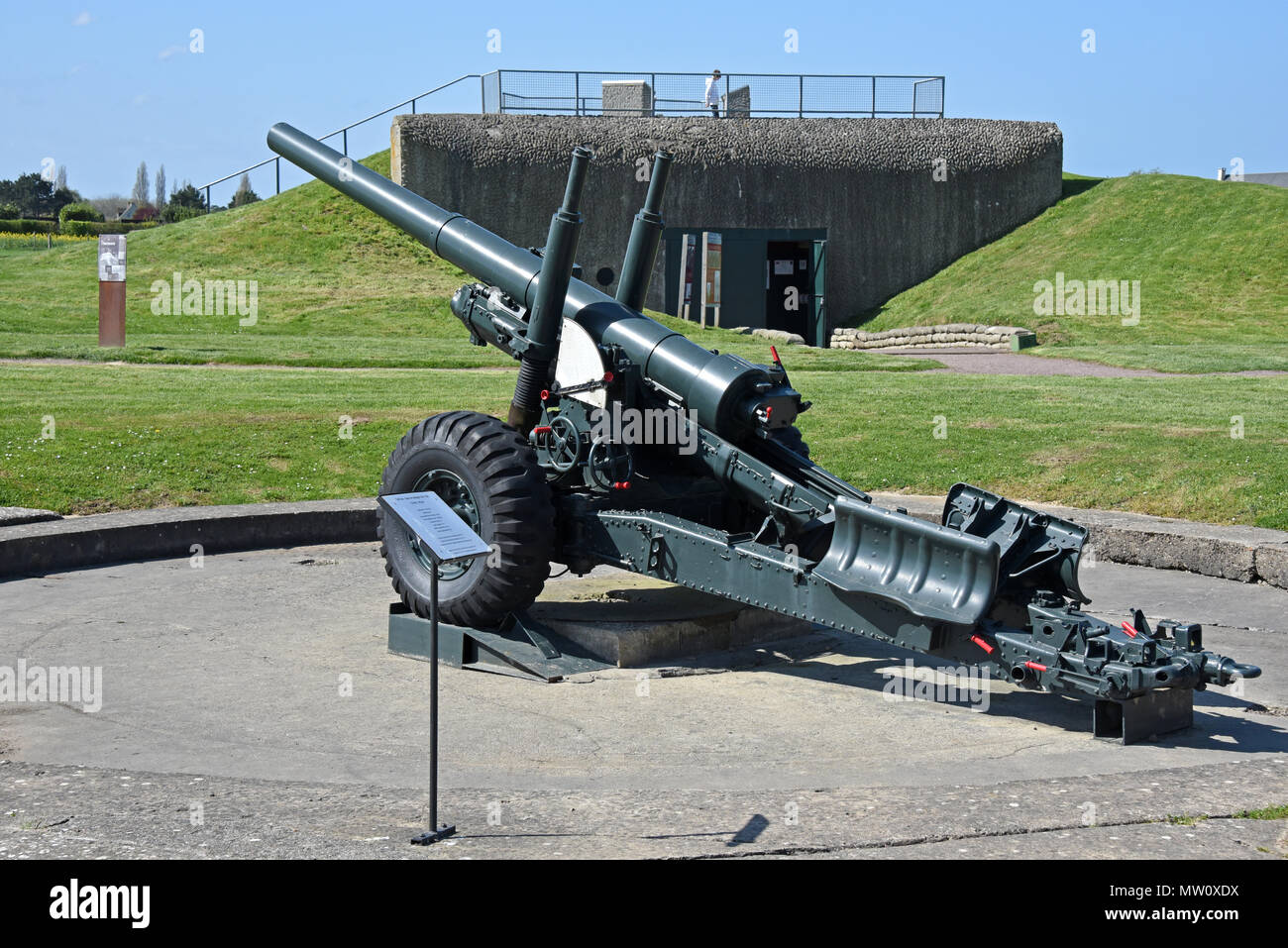 D-Day, German Merville Battery, WW II, Calvados, Normandy, France ...