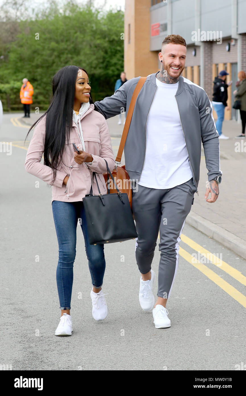 Katie Price and Kerry Katona manage opposing teams during the ...