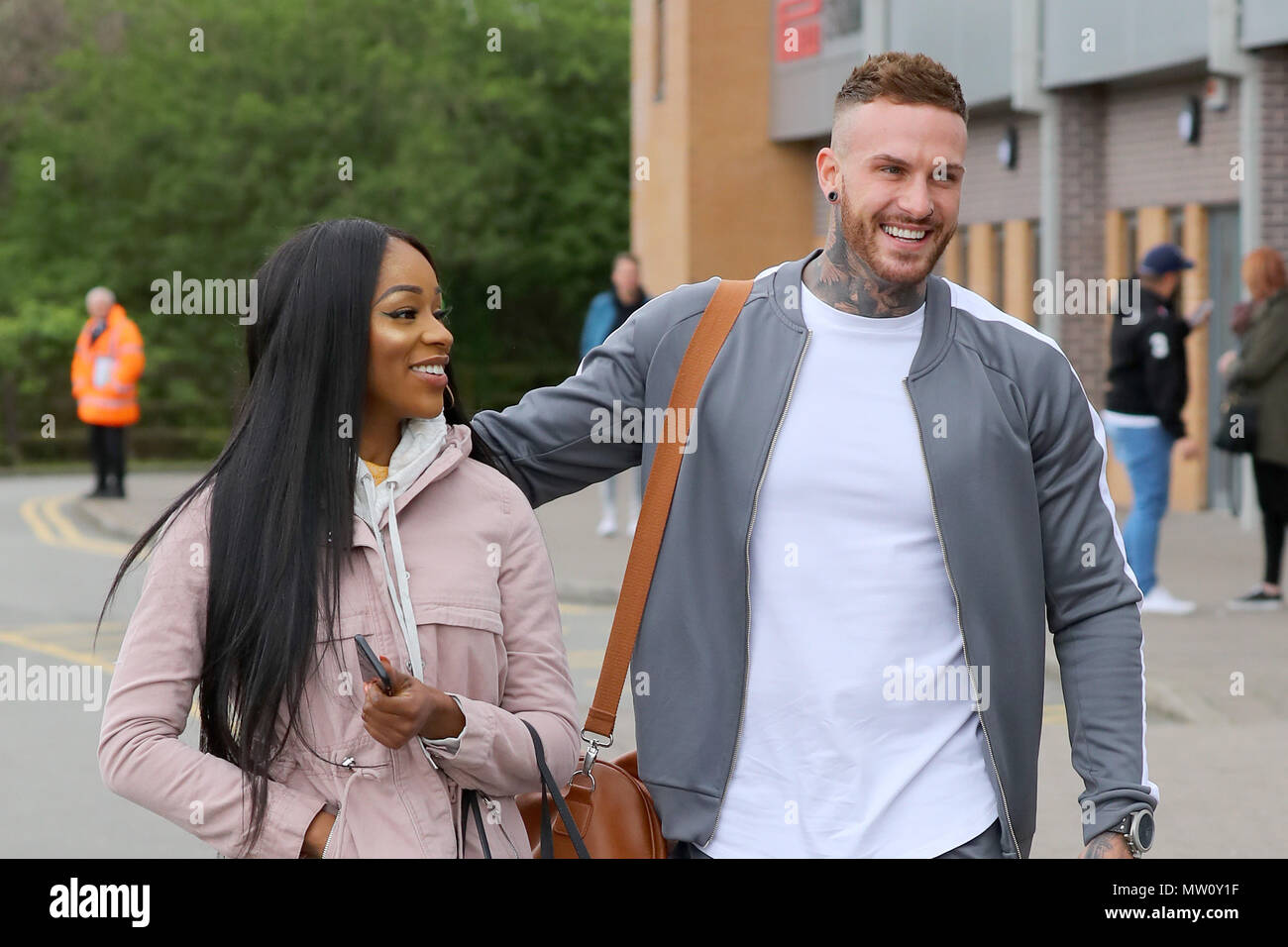 Katie Price and Kerry Katona manage opposing teams during the ...