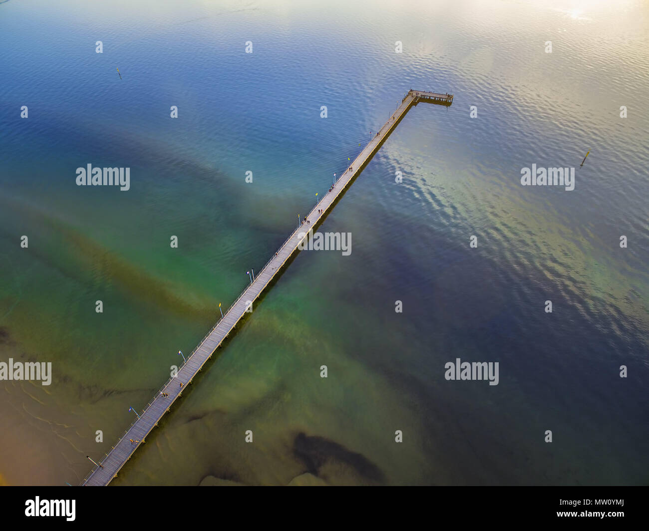 High up looking down with some clouds hi-res stock photography and ...