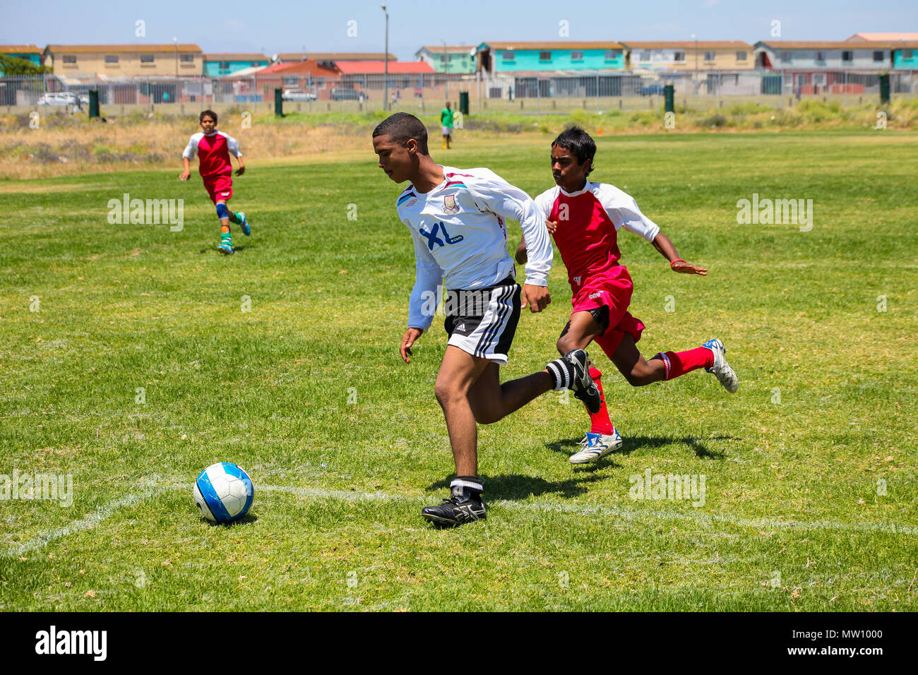 African Boys Girl Soccer High Resolution Stock Photography and Images ...