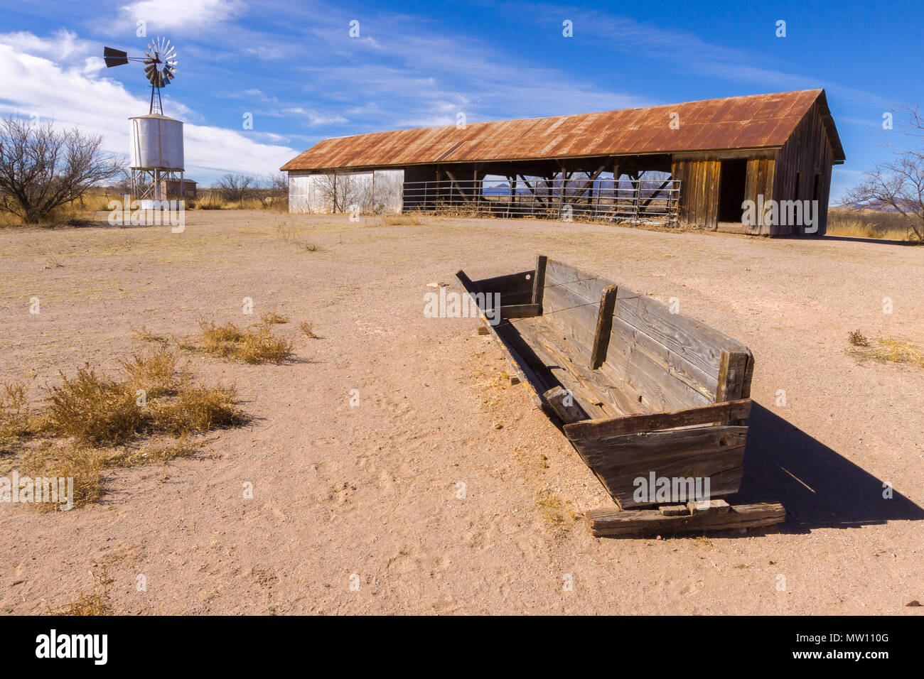 Old cattle trough hi-res stock photography and images - Alamy