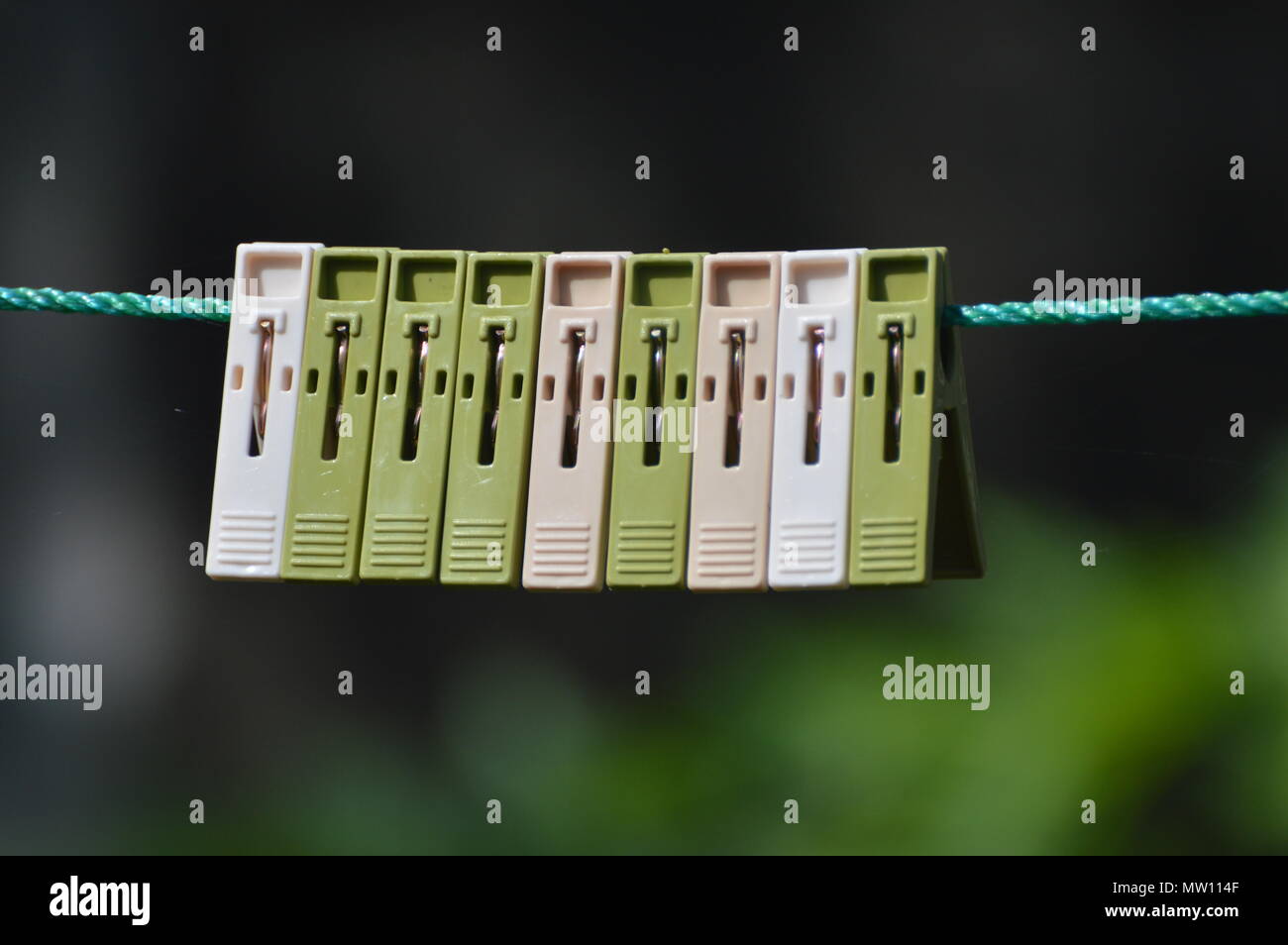 Hanging clips hi-res stock photography and images - Alamy