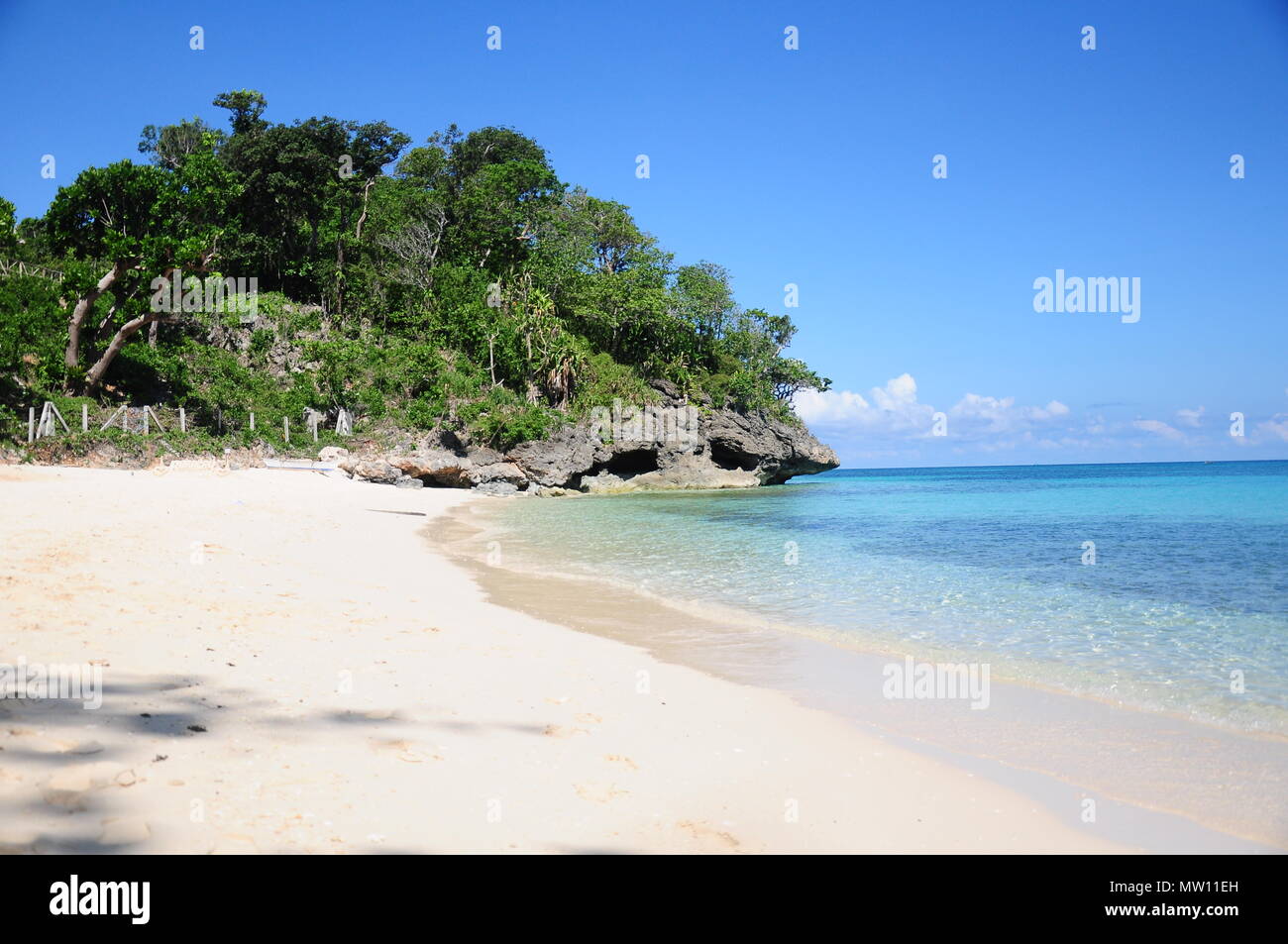 The other side of Boracay Island Stock Photo - Alamy