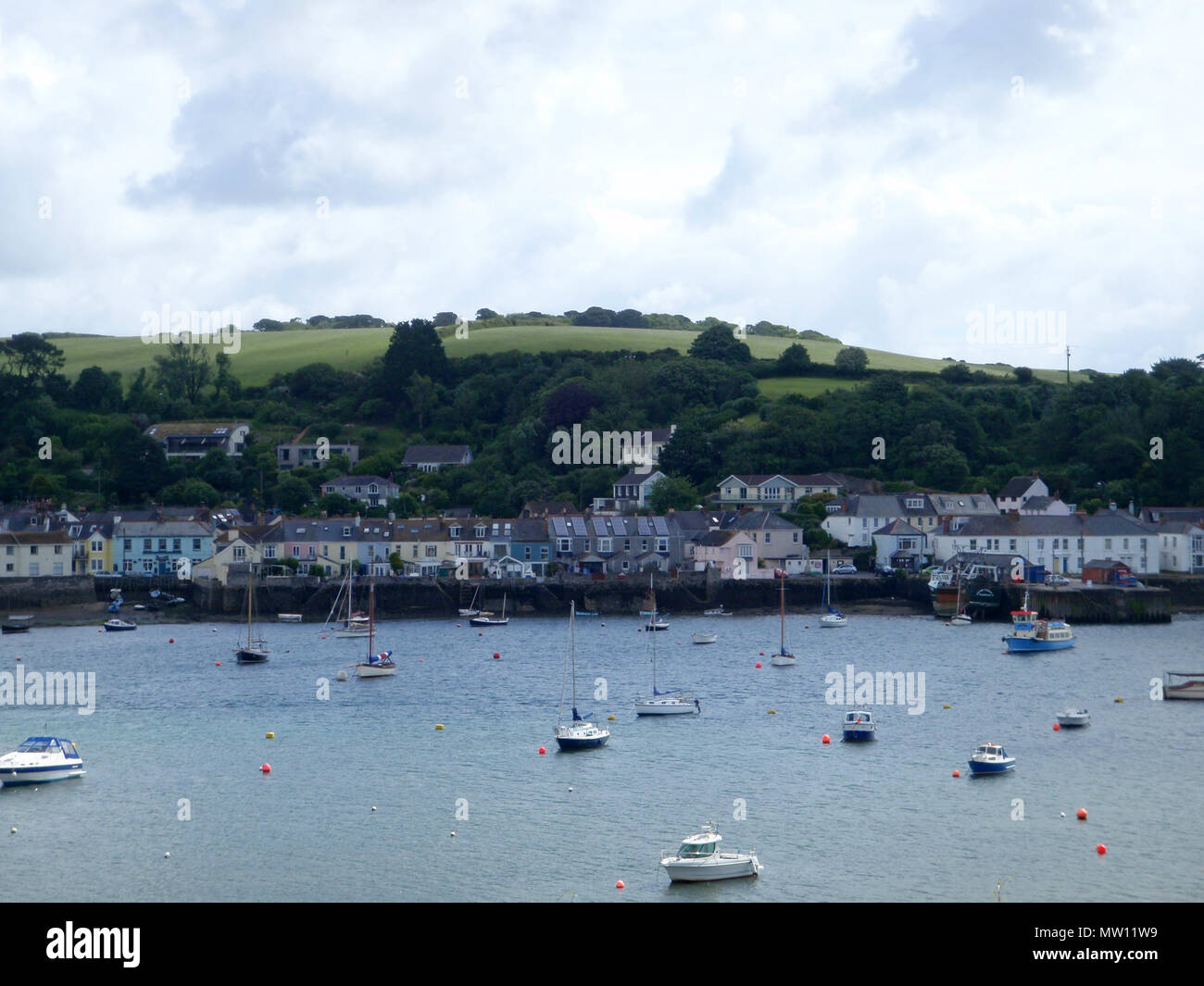 Flushing from Falmouth across the River Fal Stock Photo - Alamy
