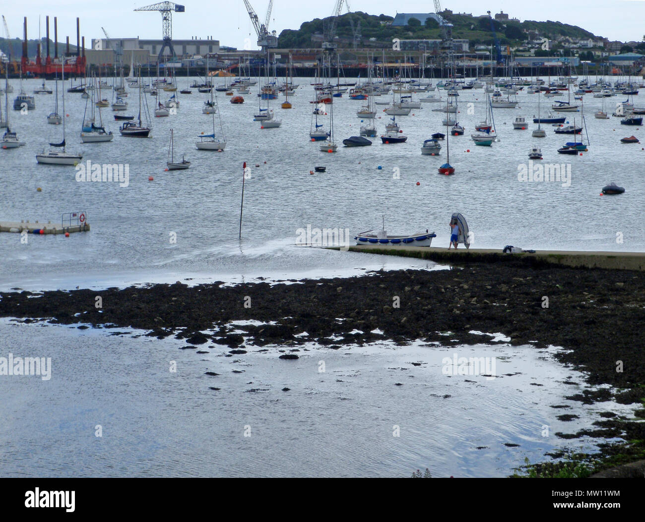 Ship river fal cornwall hi-res stock photography and images - Alamy