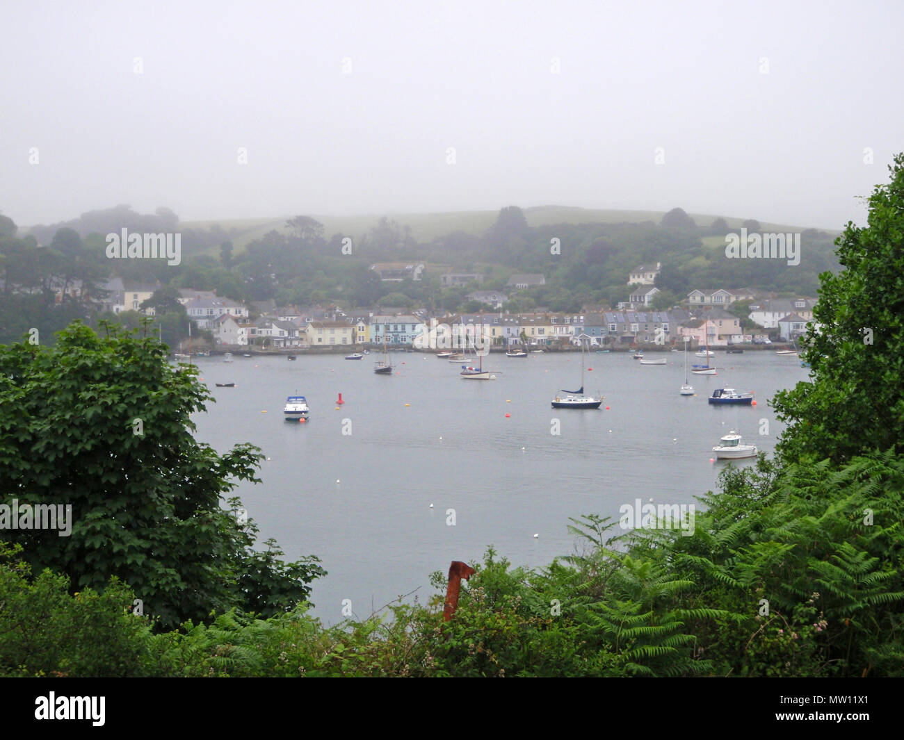 Flushing from Falmouth across the River Fal Stock Photo - Alamy