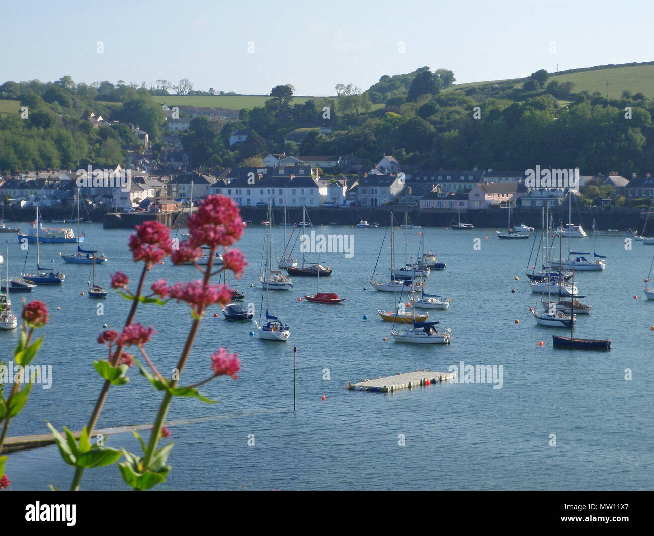Boats on river fal by flushing hi-res stock photography and images - Alamy