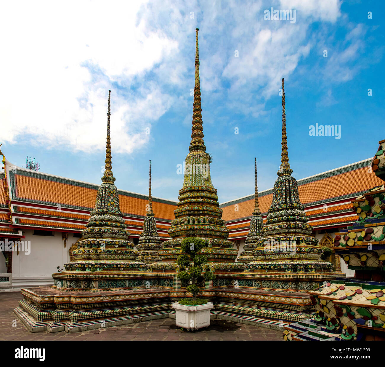 Place of worship in wat po temple hi-res stock photography and images ...