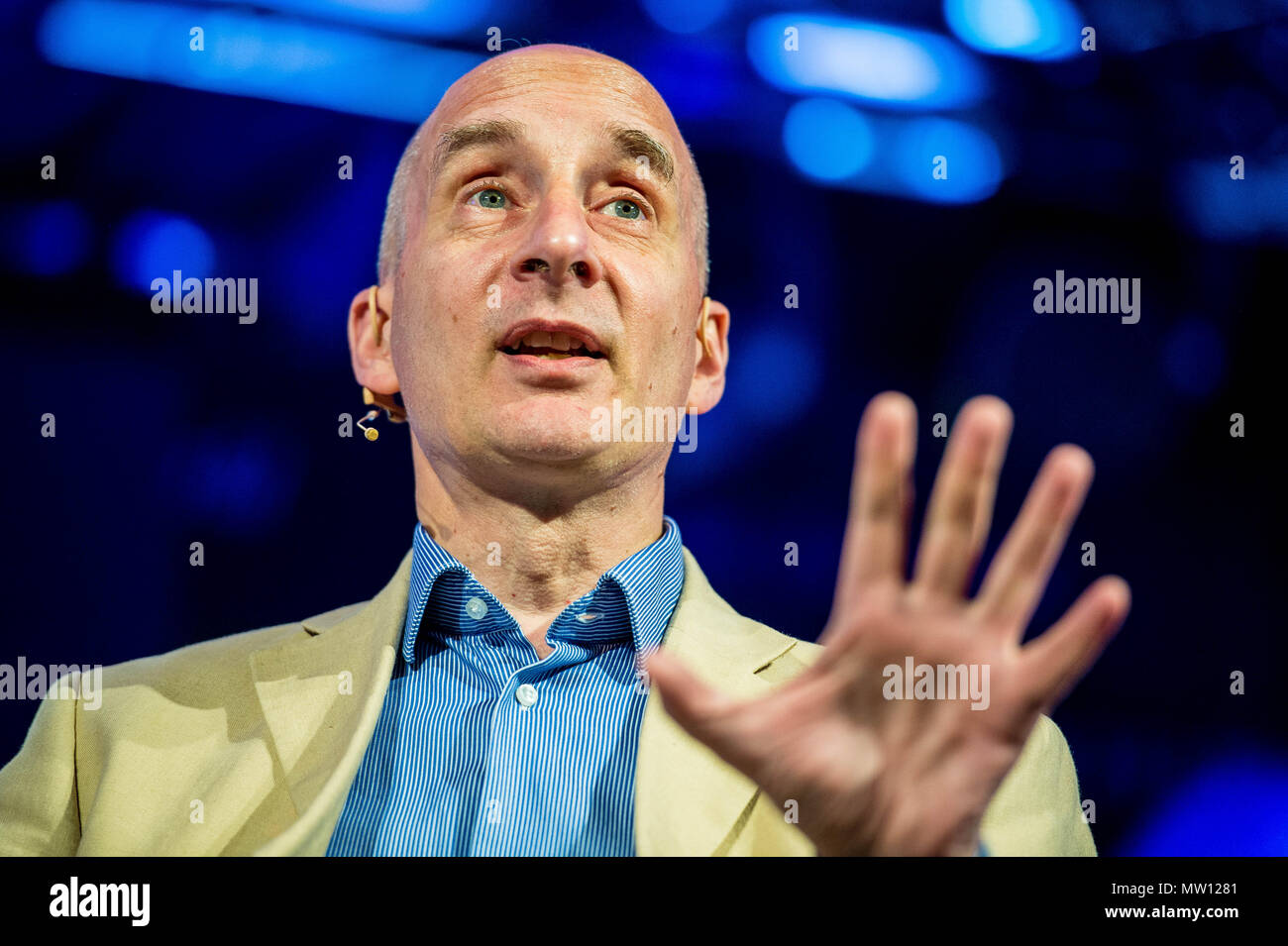 Monday 28 May 2018 Pictured: Andrew Adonis talks on the subject of ...