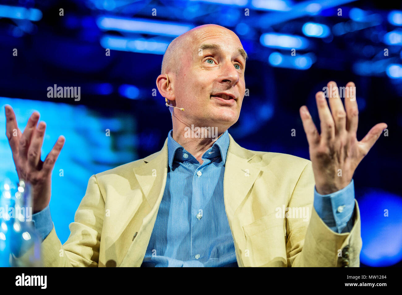 Monday 28 May 2018 Pictured: Andrew Adonis talks on the subject of ...