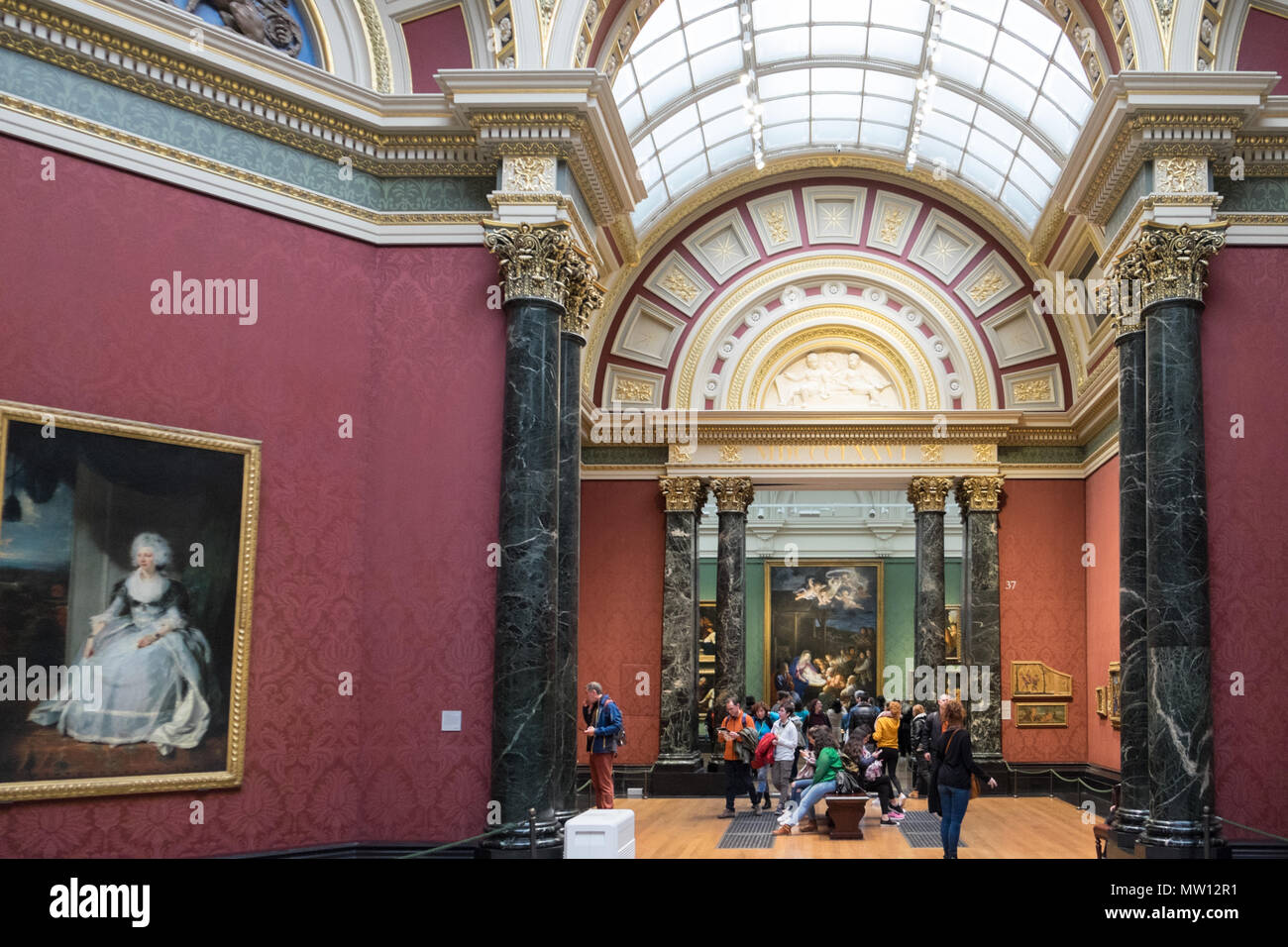 Art,artwork,at,The National Gallery,Trafalgar Square,London,capital,art ...
