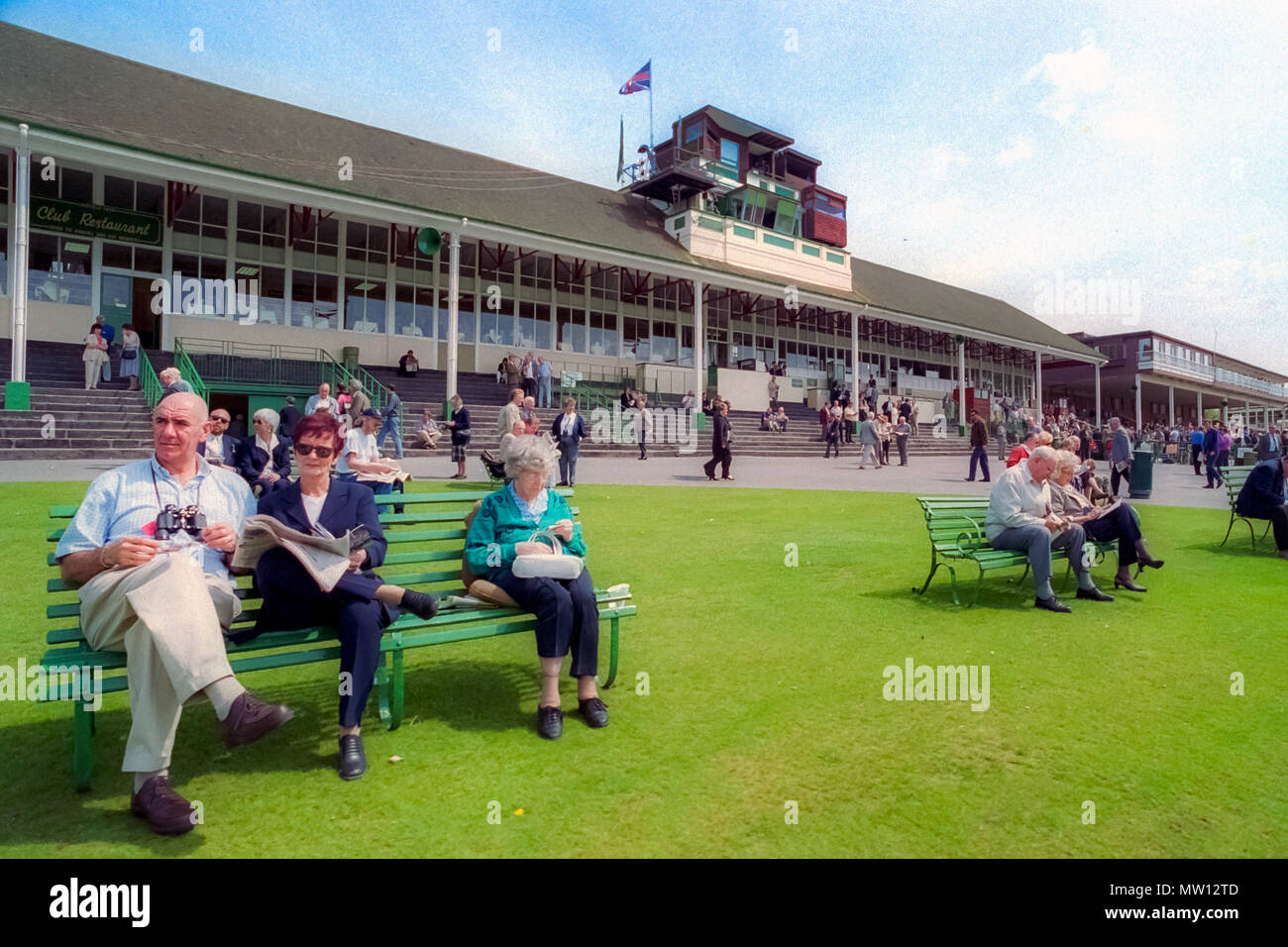Racing at Lingfield Stock Photo - Alamy