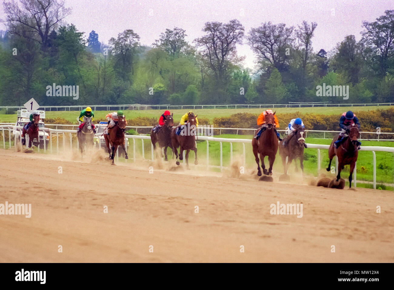 Jockey lingfield hi-res stock photography and images - Alamy