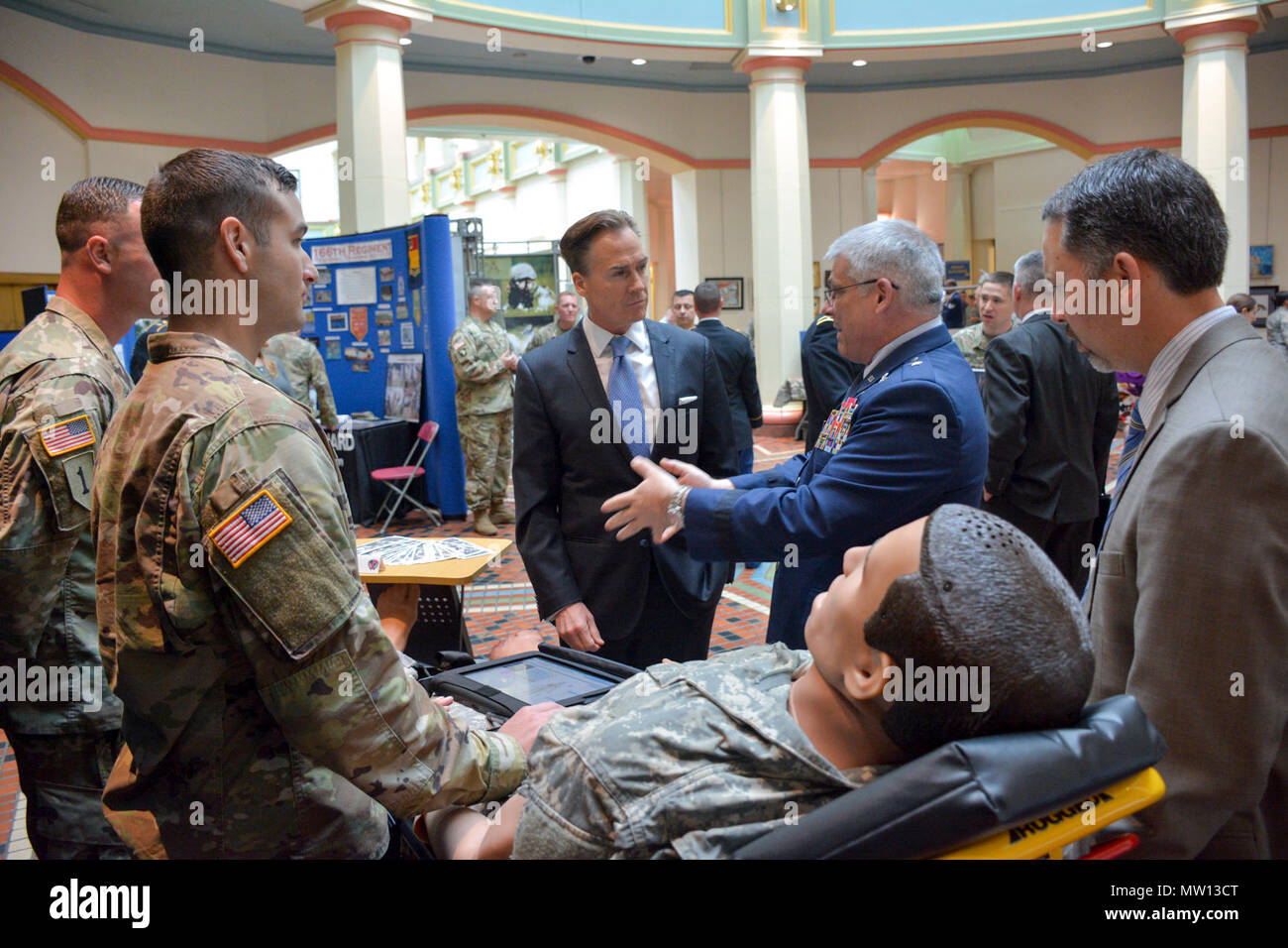 Brig. Gen. Tony Carrelli, Pennsylvania adjutant general, and Lt. Gov ...