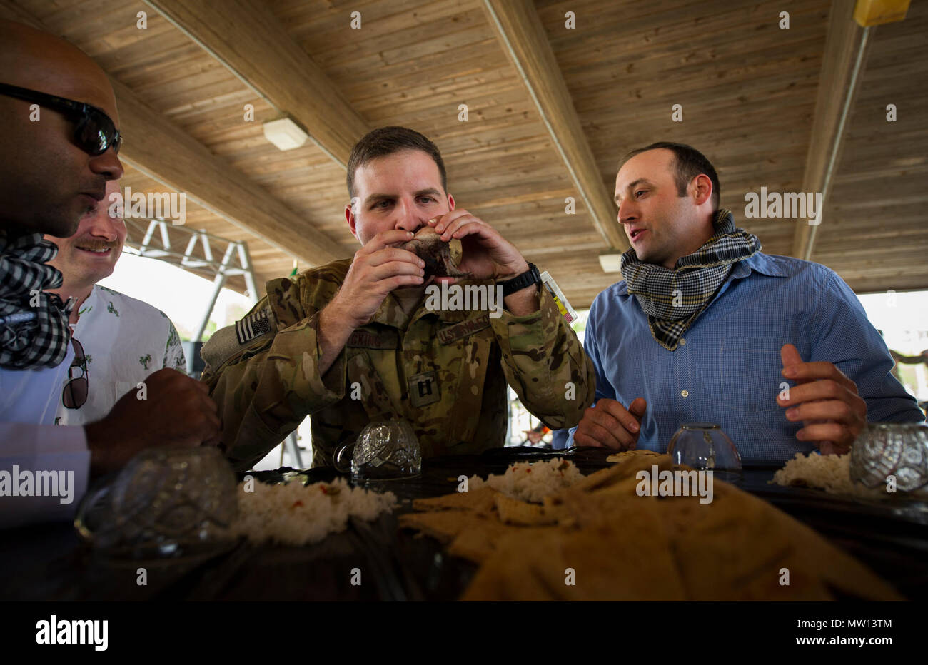 Capt. Ian Hocking, a combat aviation advisor student with the 6th ...