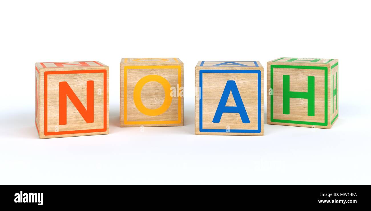 Noah written Cut Out Stock Images & Pictures - Alamy
