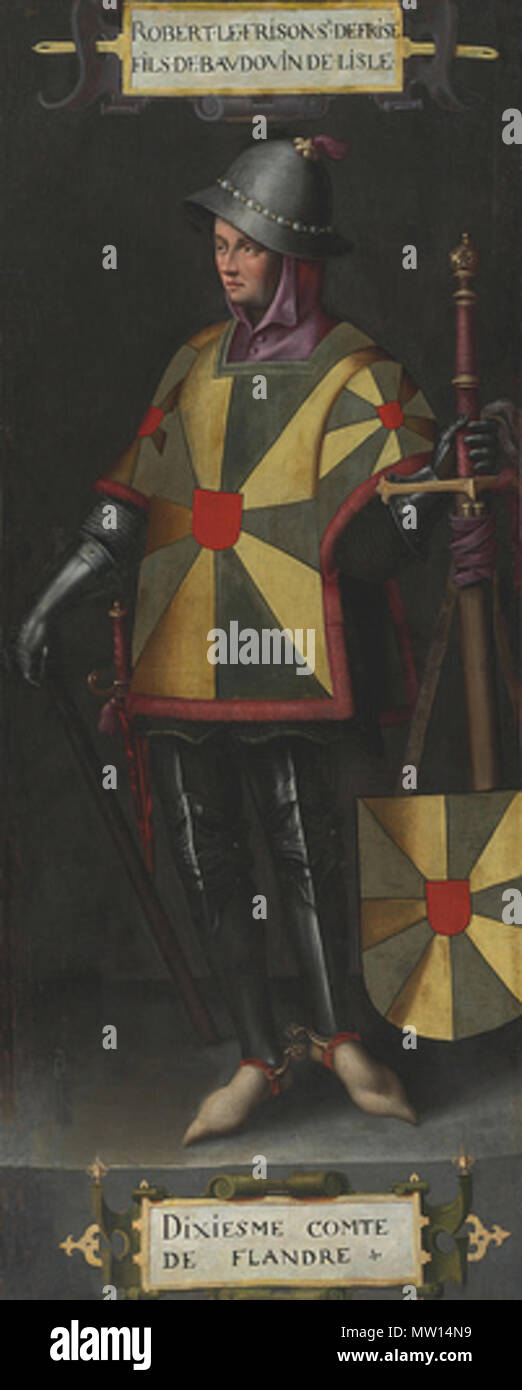 . English: Depiction of Robert I, Count of Flanders . 10 February 2013 ...