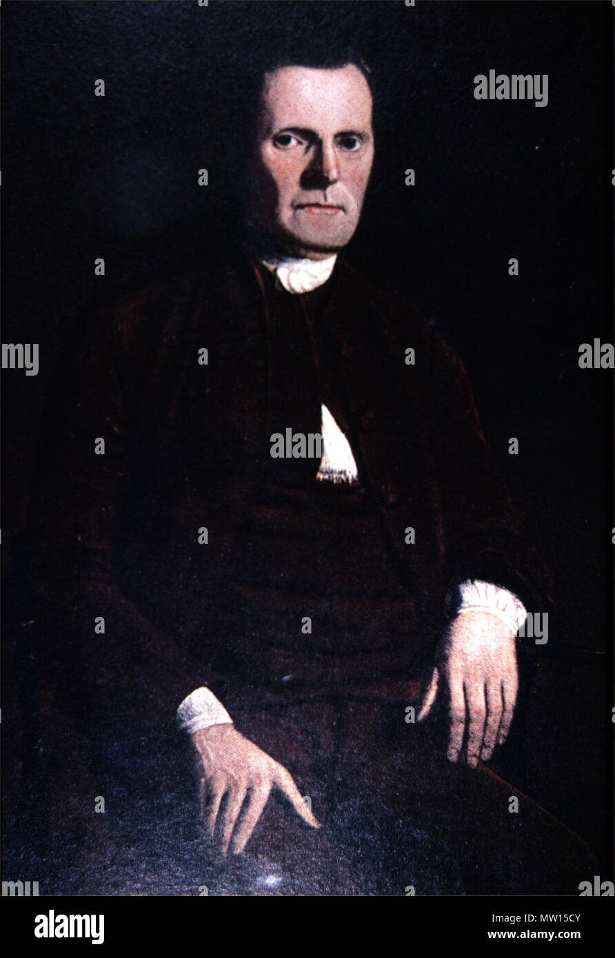 . English: Roger Sherman (1721-1793) . Contemporary portrait 525 ...