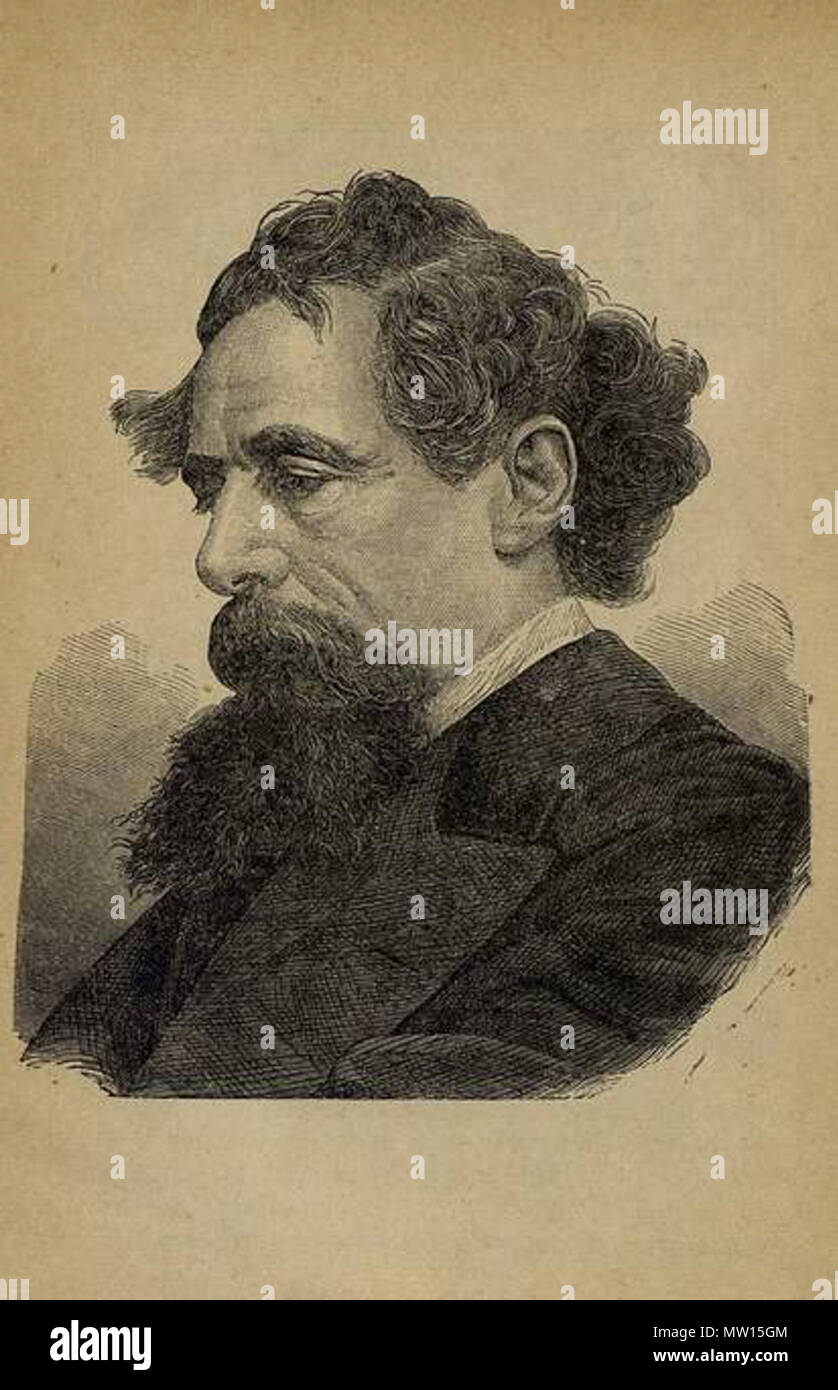 Charles dickens portrait painting hi-res stock photography and images ...