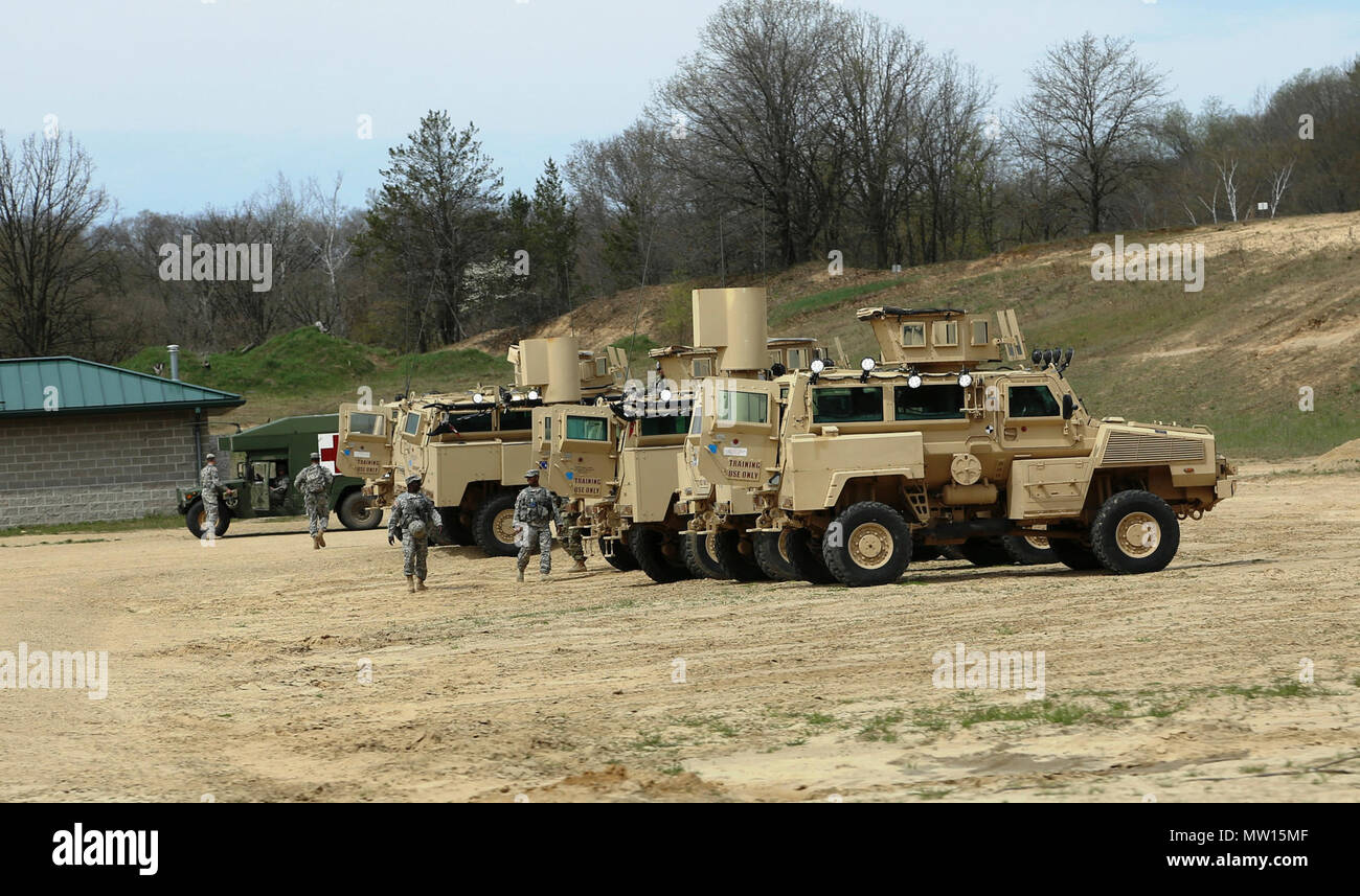 Soldiers with the 467th Engineer Battalion of Millington, Tenn., use ...