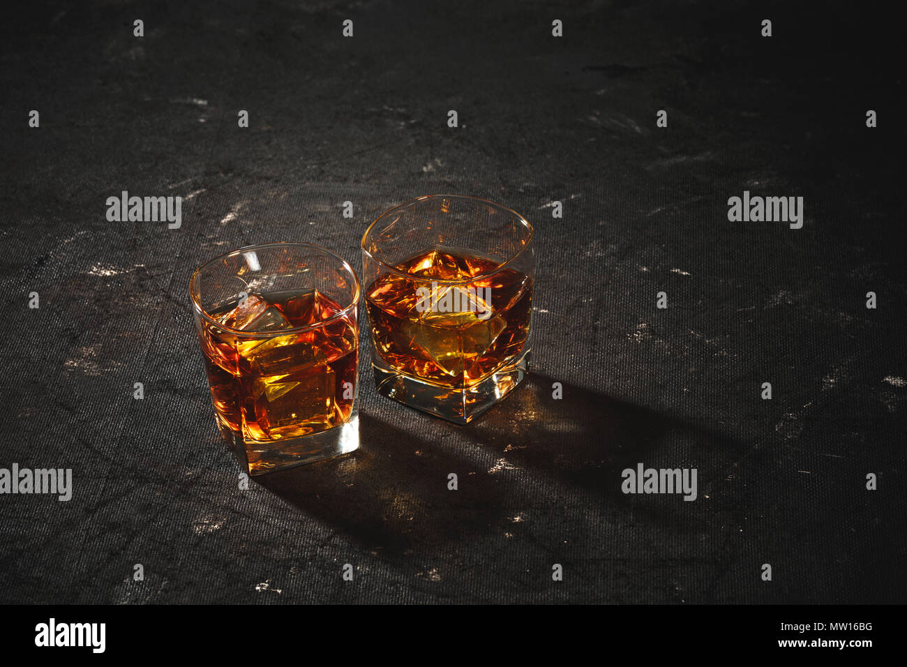 Ice whiskey cold alcohol rum drink wood hi-res stock photography and ...